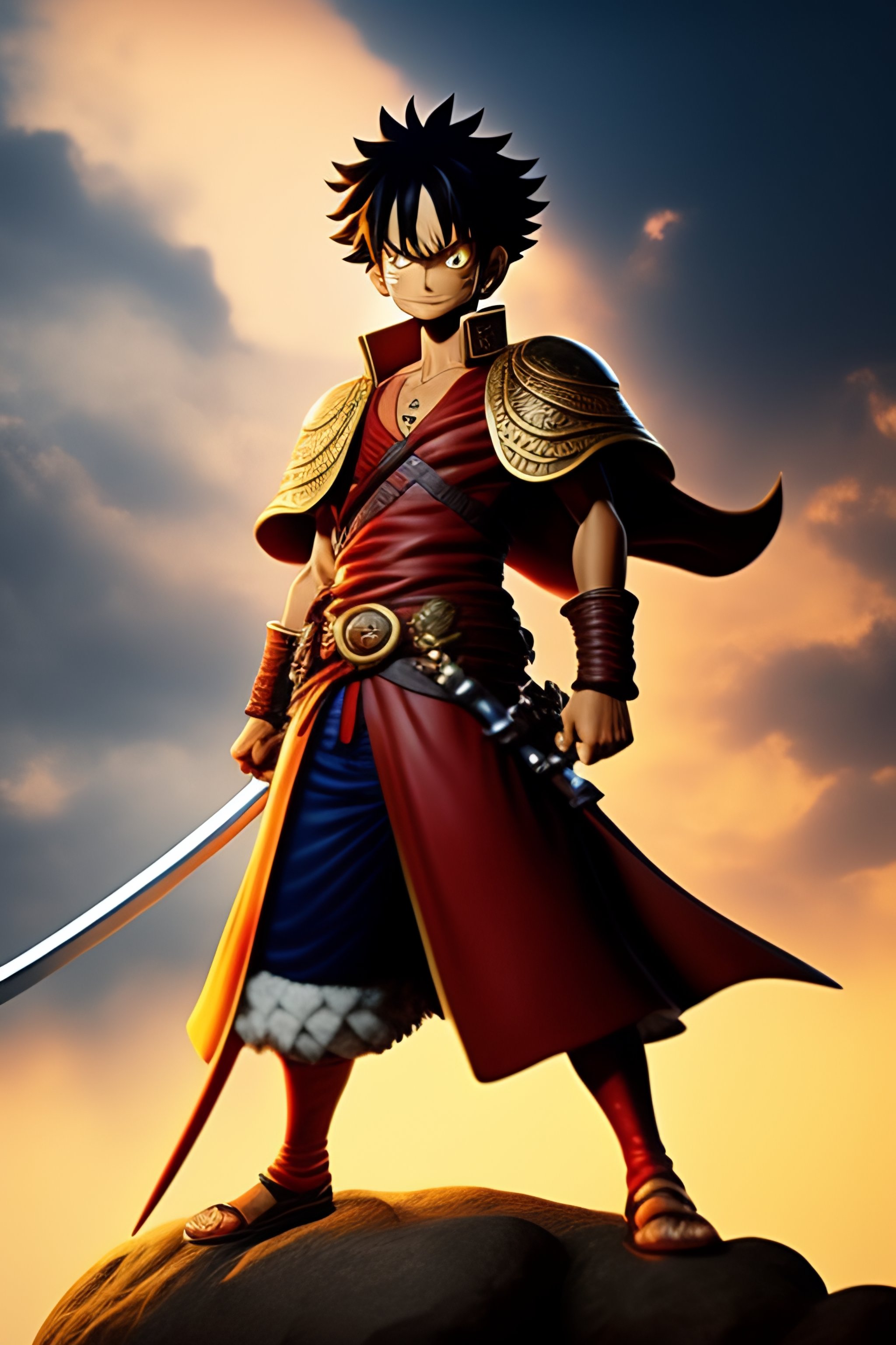 Lexica - Luffy as a sword