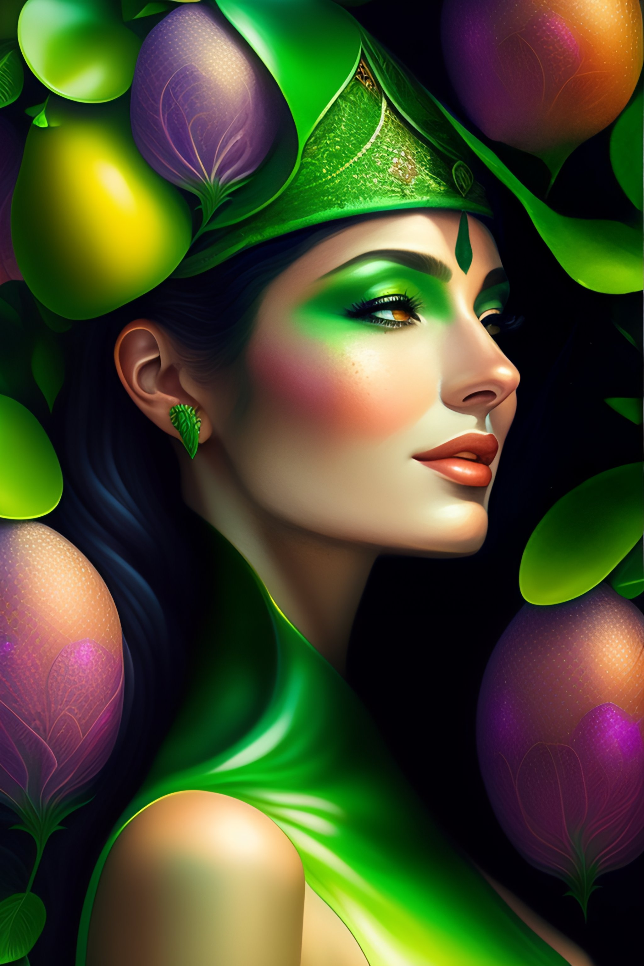 Lexica - A beguiling fantasy matte painting of an intricate beautiful ...