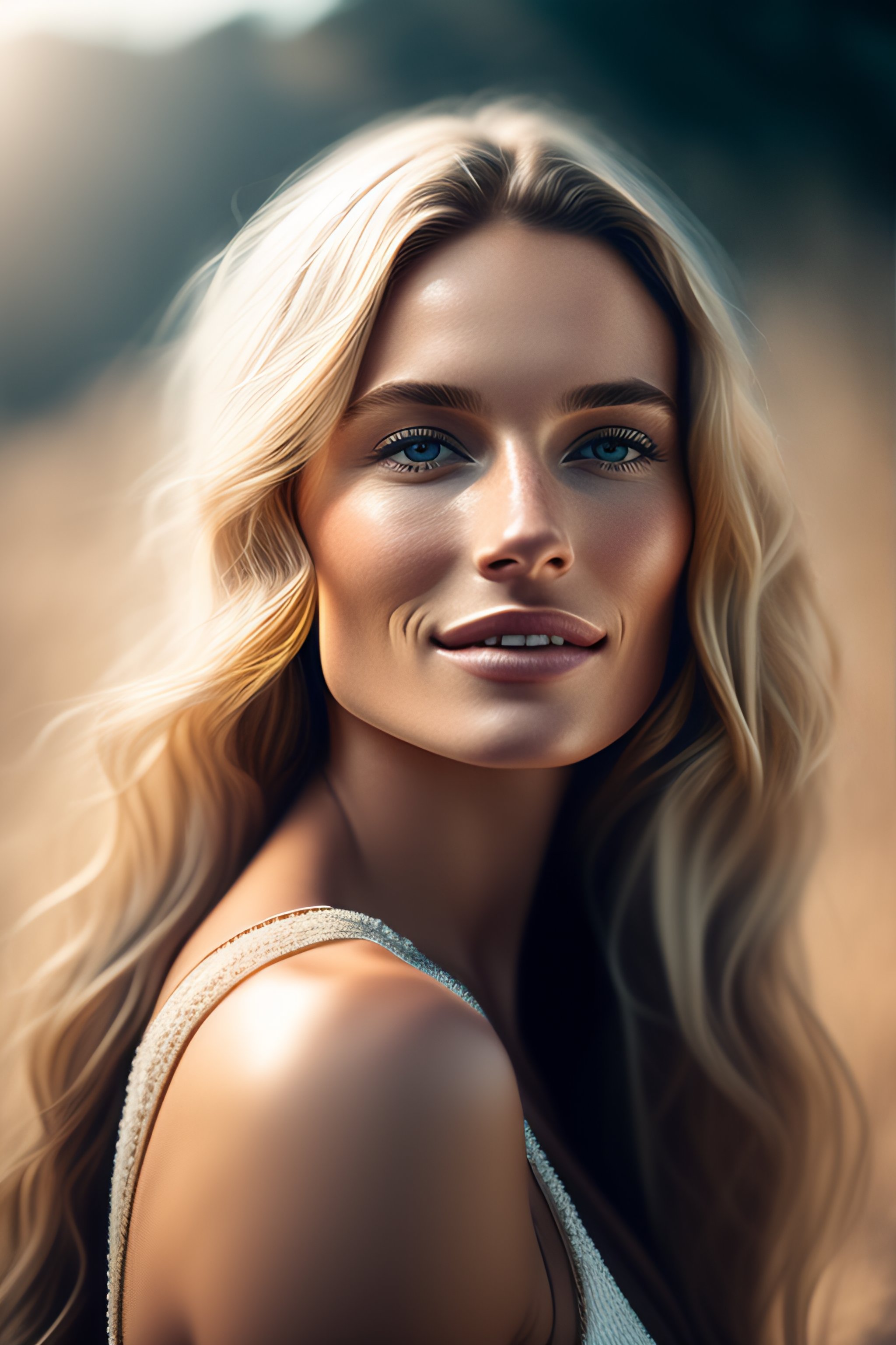 Lexica - Beautiful natural white woman, analog style,realistic,4k