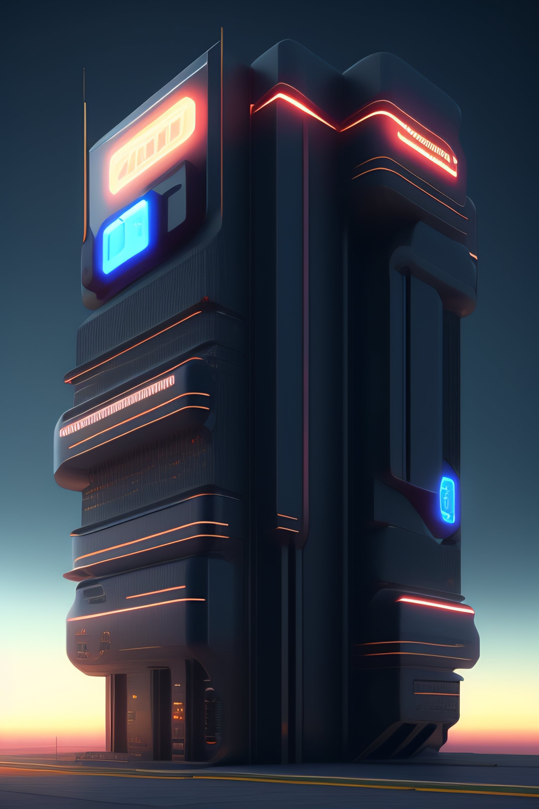 Lexica - 3D render lol cyberpunk