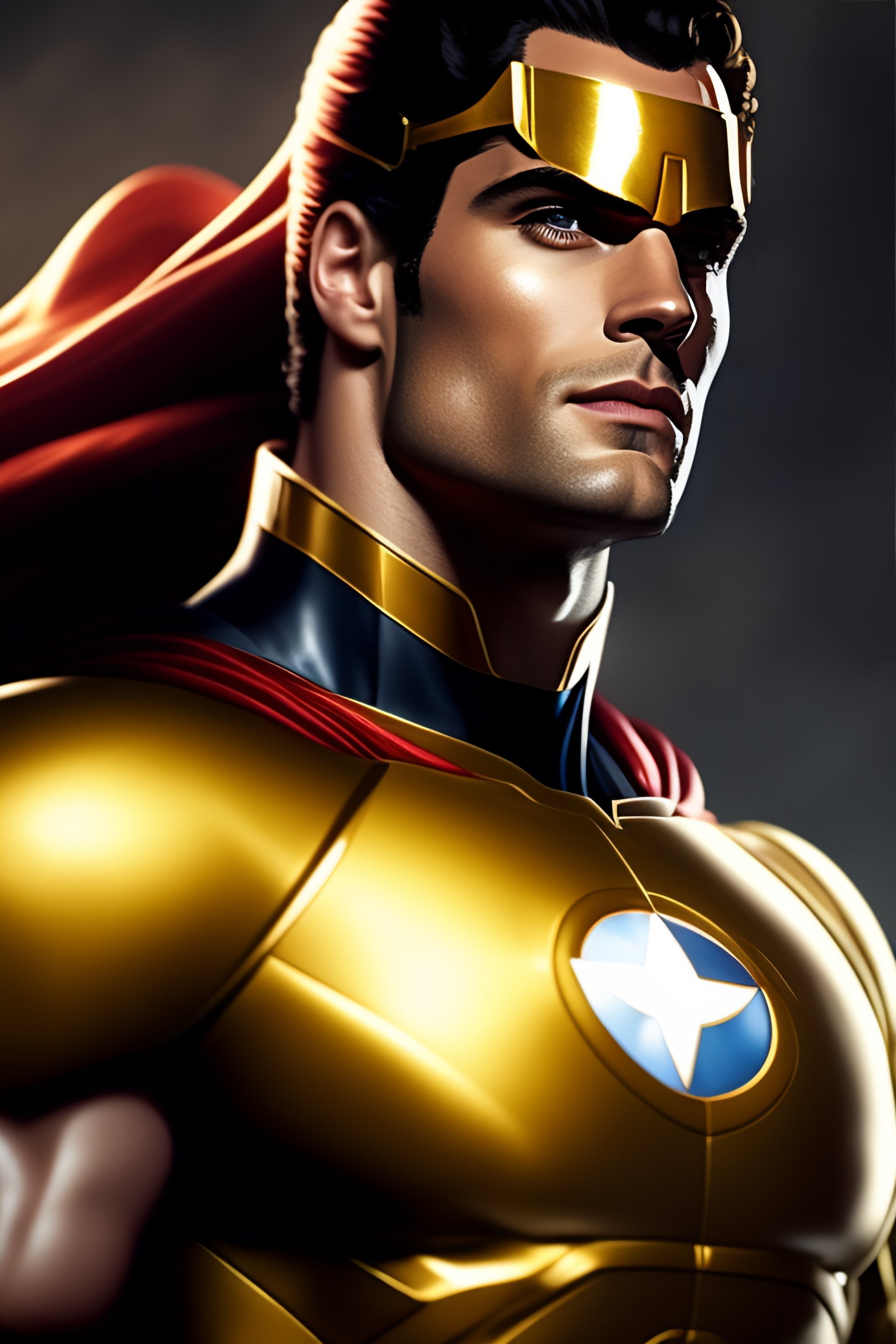 Lexica - Henry Cavill in the Marvel Comics Hyperion costume