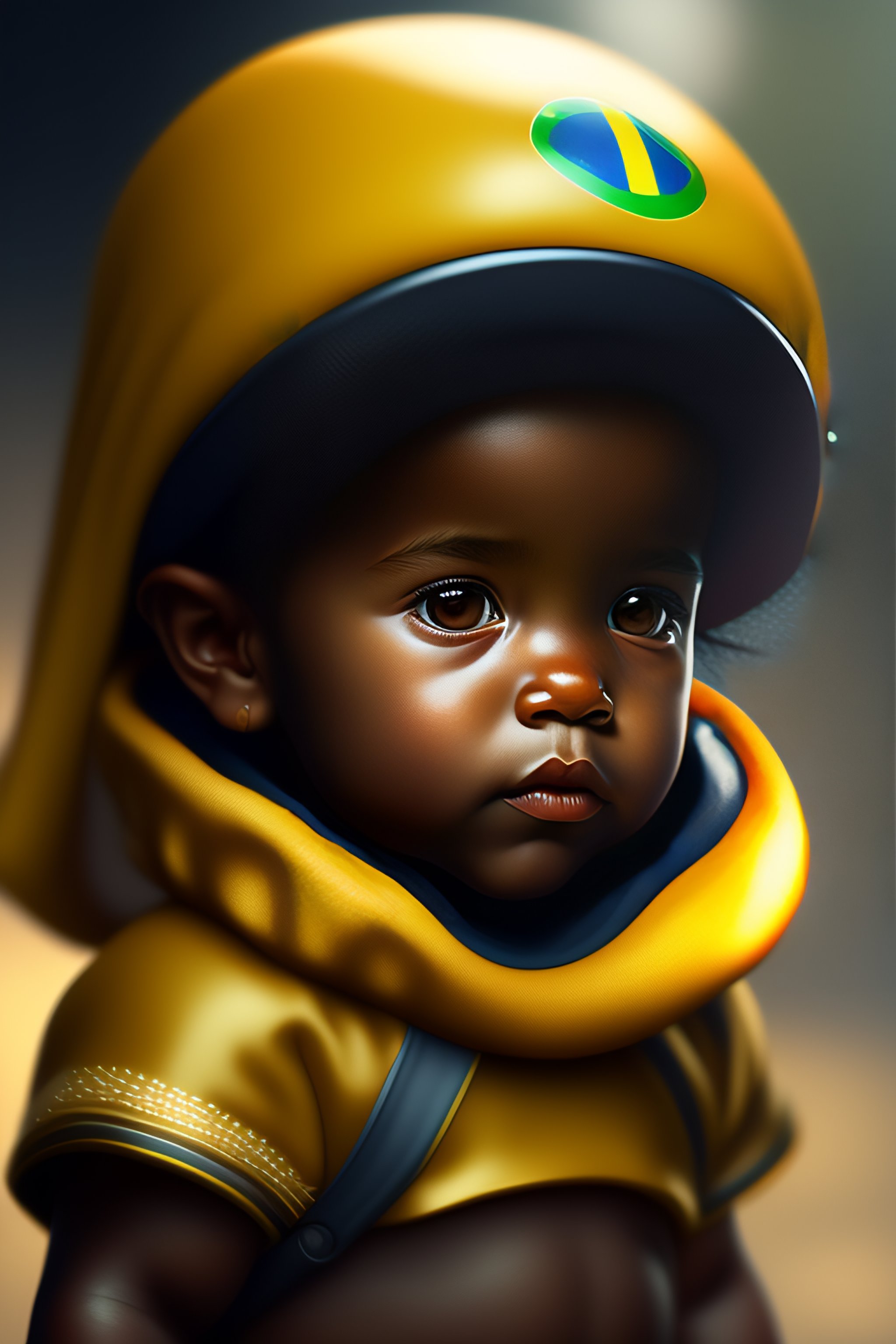 Lexica - Baby pele brazil, moonwalker, render, rembrandt, cgsociety ...