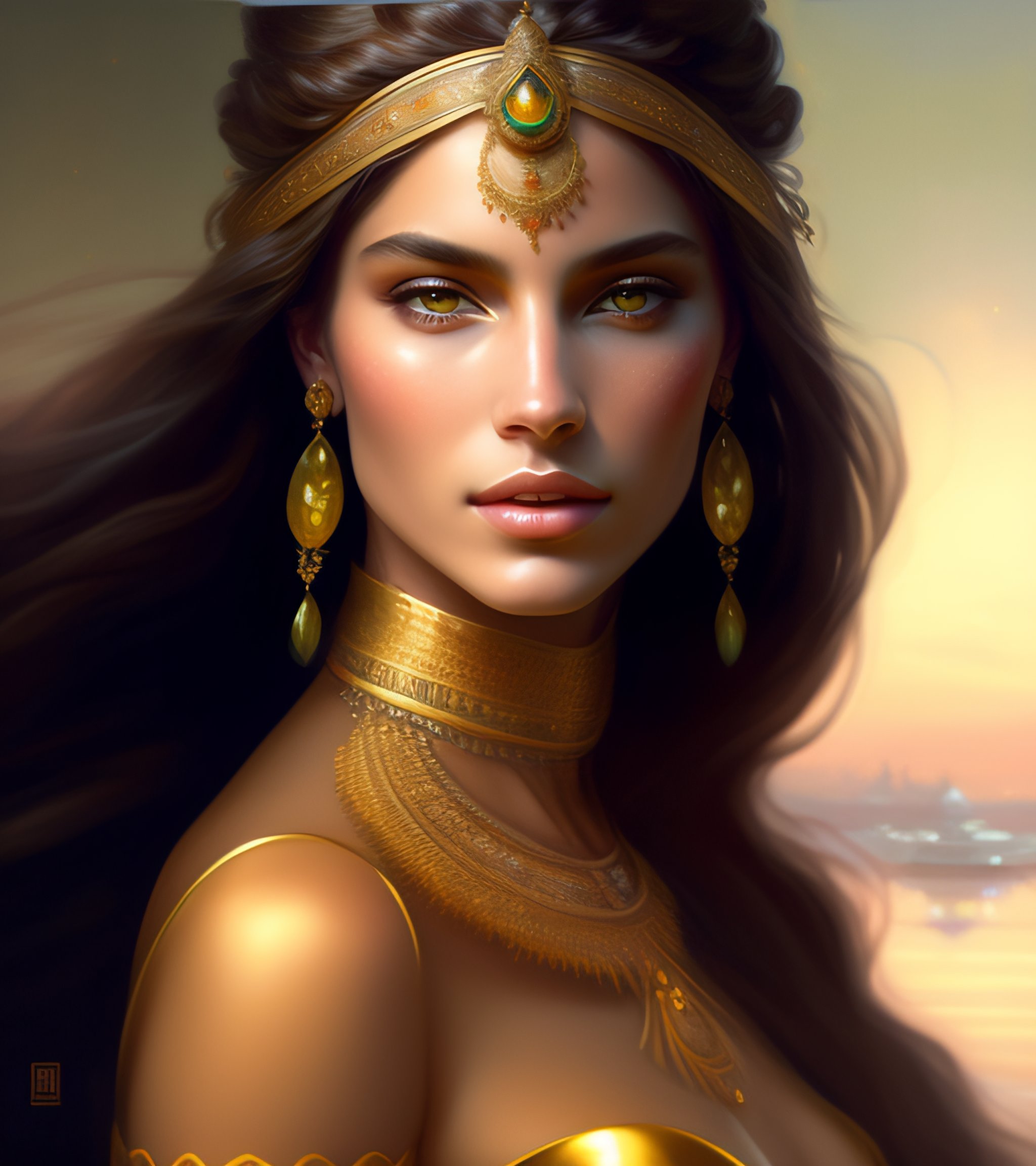 Lexica - Beautiful portrait of an attractive Princess, beautiful ...