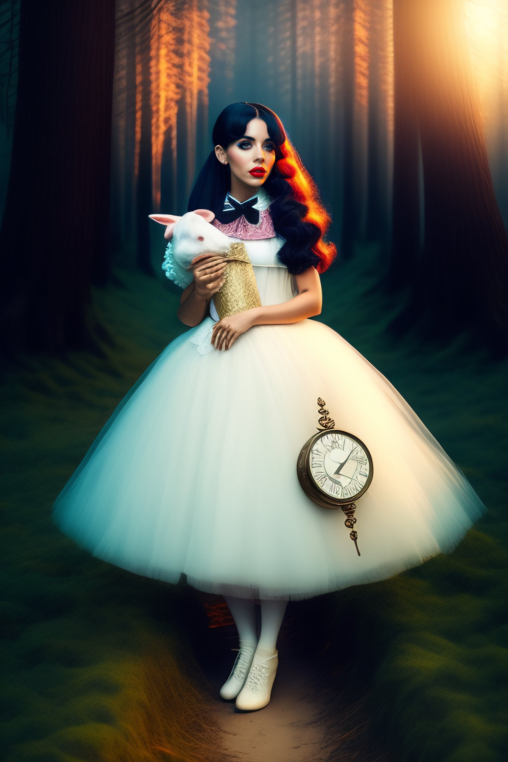 Lexica - Melanie martinez, alice in wonderland, horror, forest, fog ...