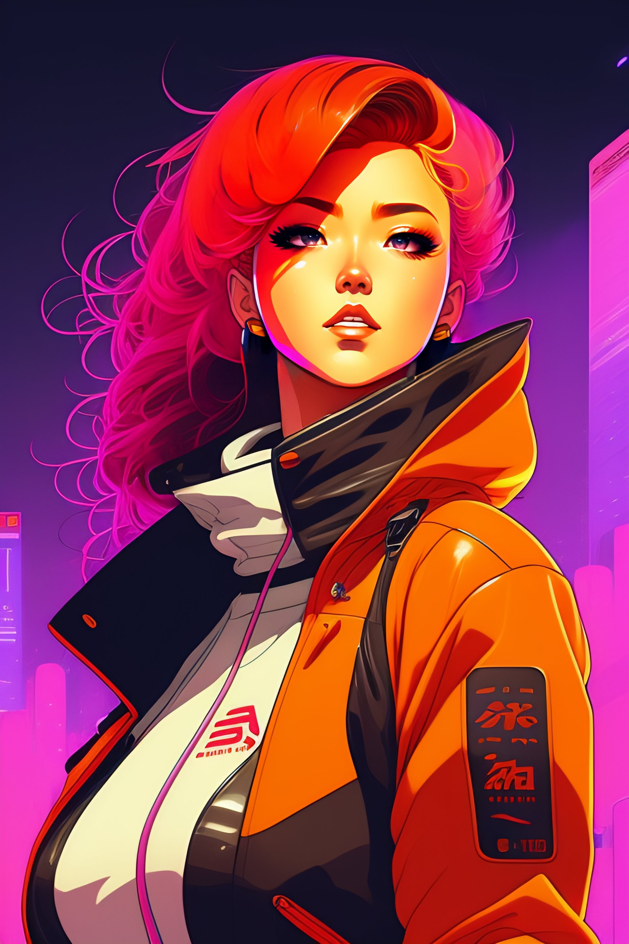 Lexica - Woman cyborg,style of Laurie Greasley, studio ghibli, akira ...