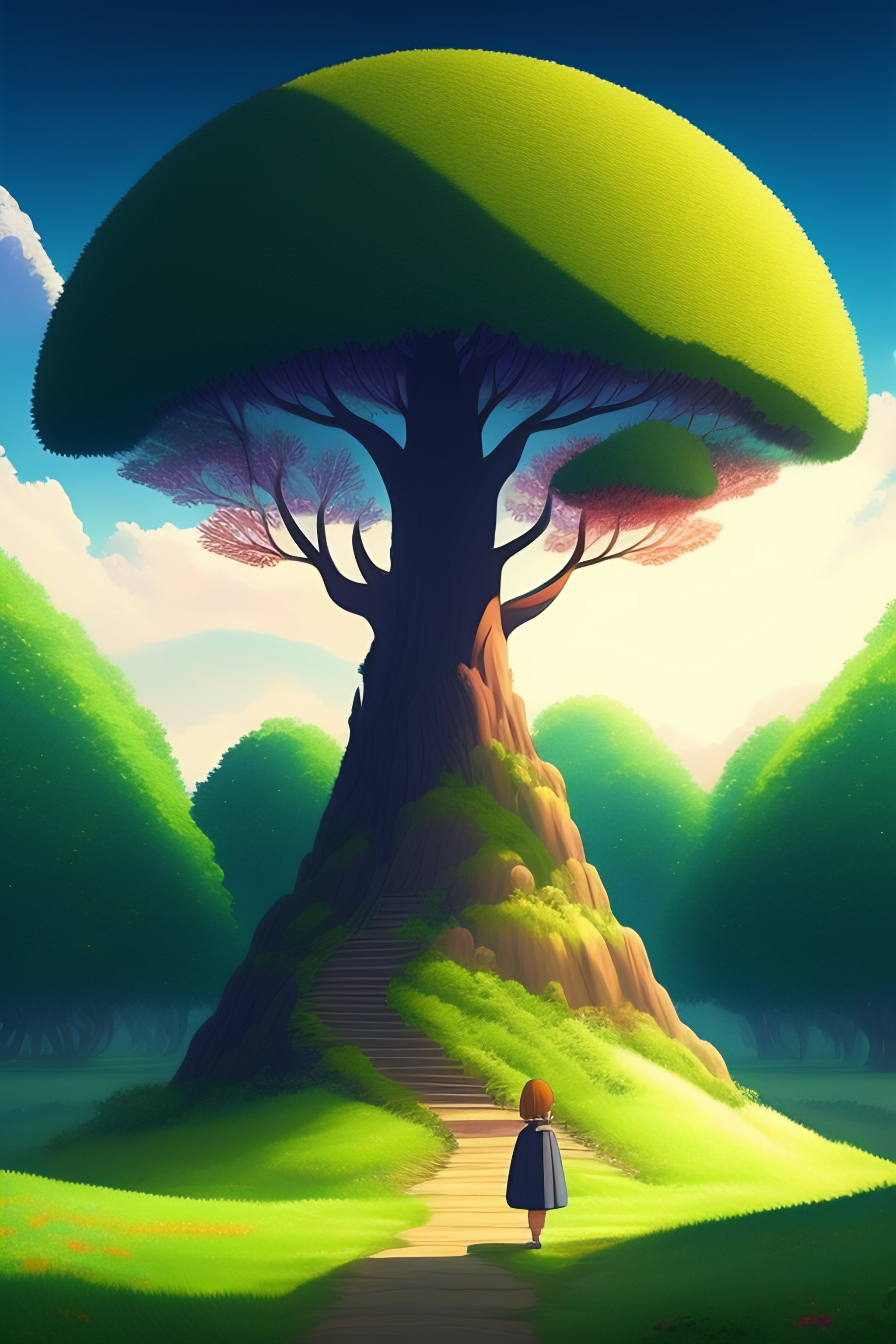 Lexica - The tree of life and darkness in a field of cameras in the ...