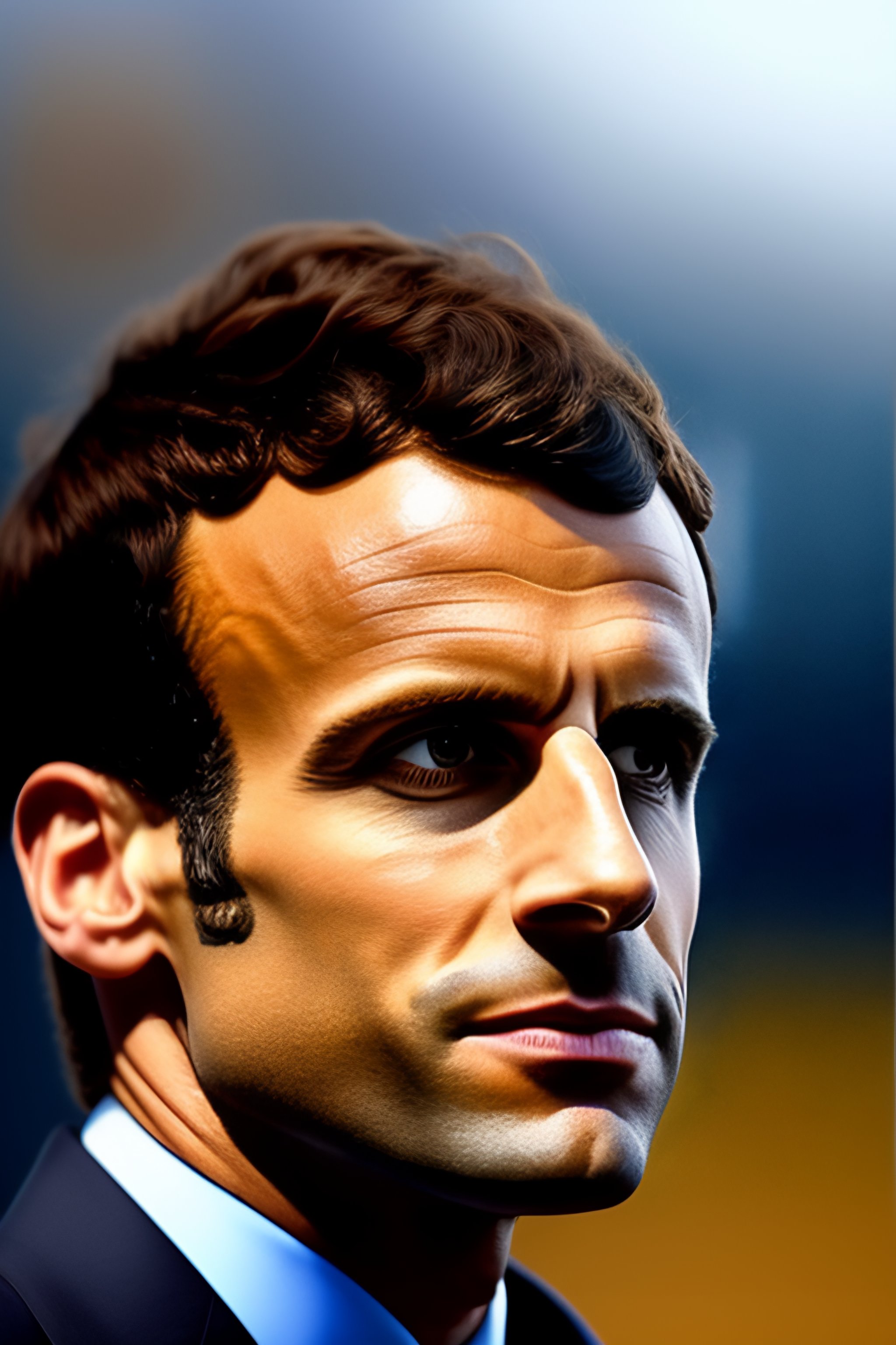 Lexica - A portrait of emmanuel macron