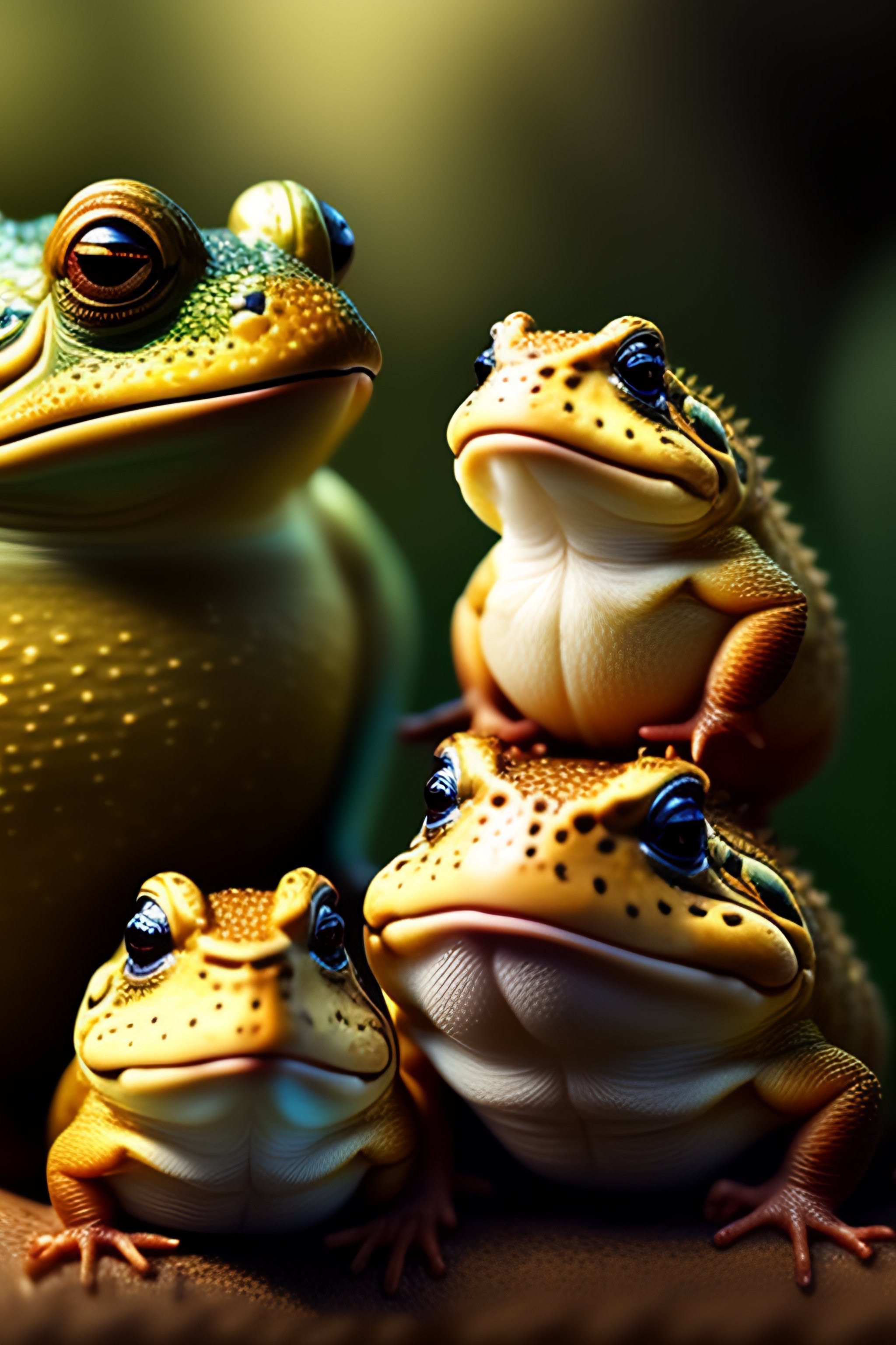 Lexica - King toad and toad family