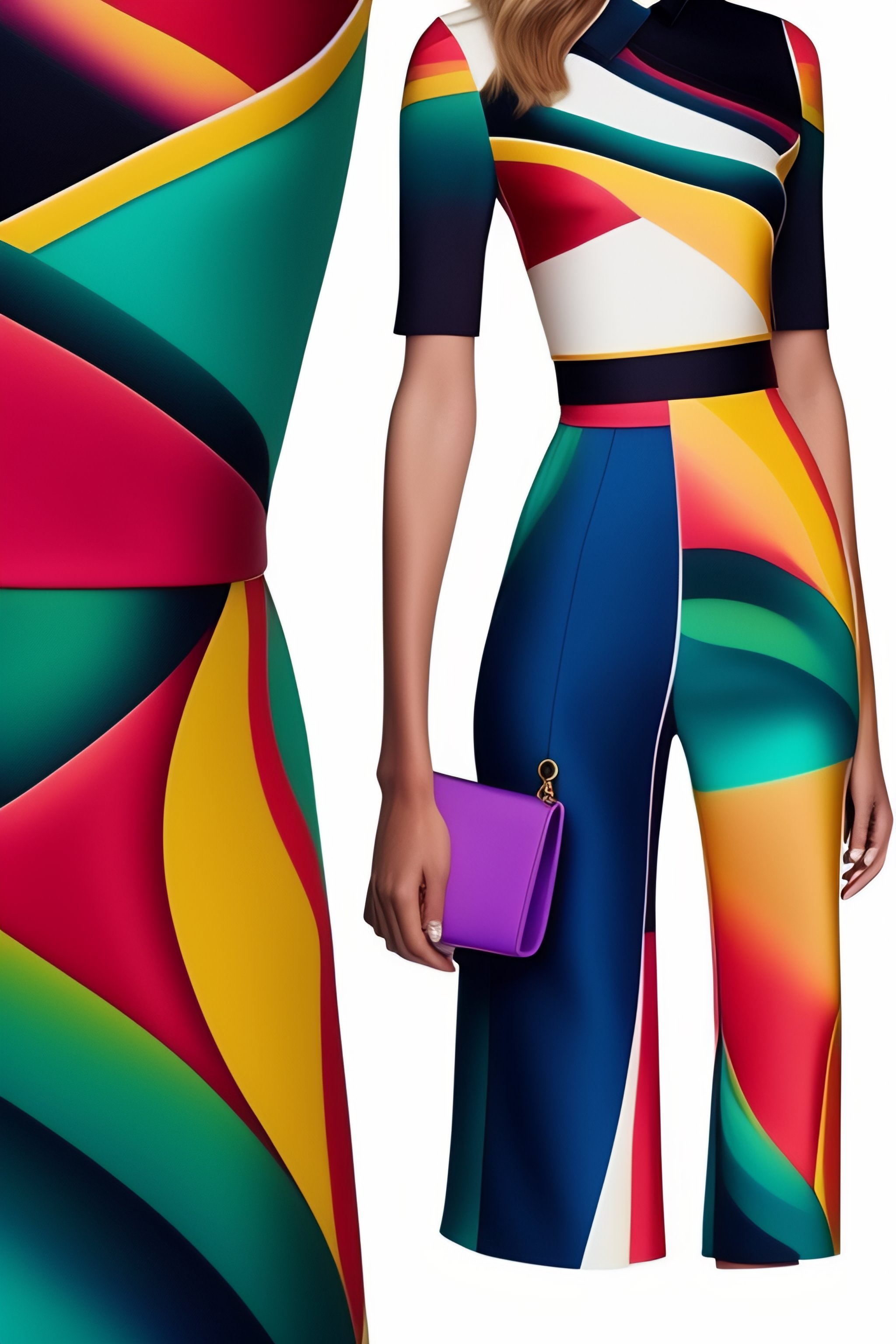 Lexica - Abstract sewing-patterns megging