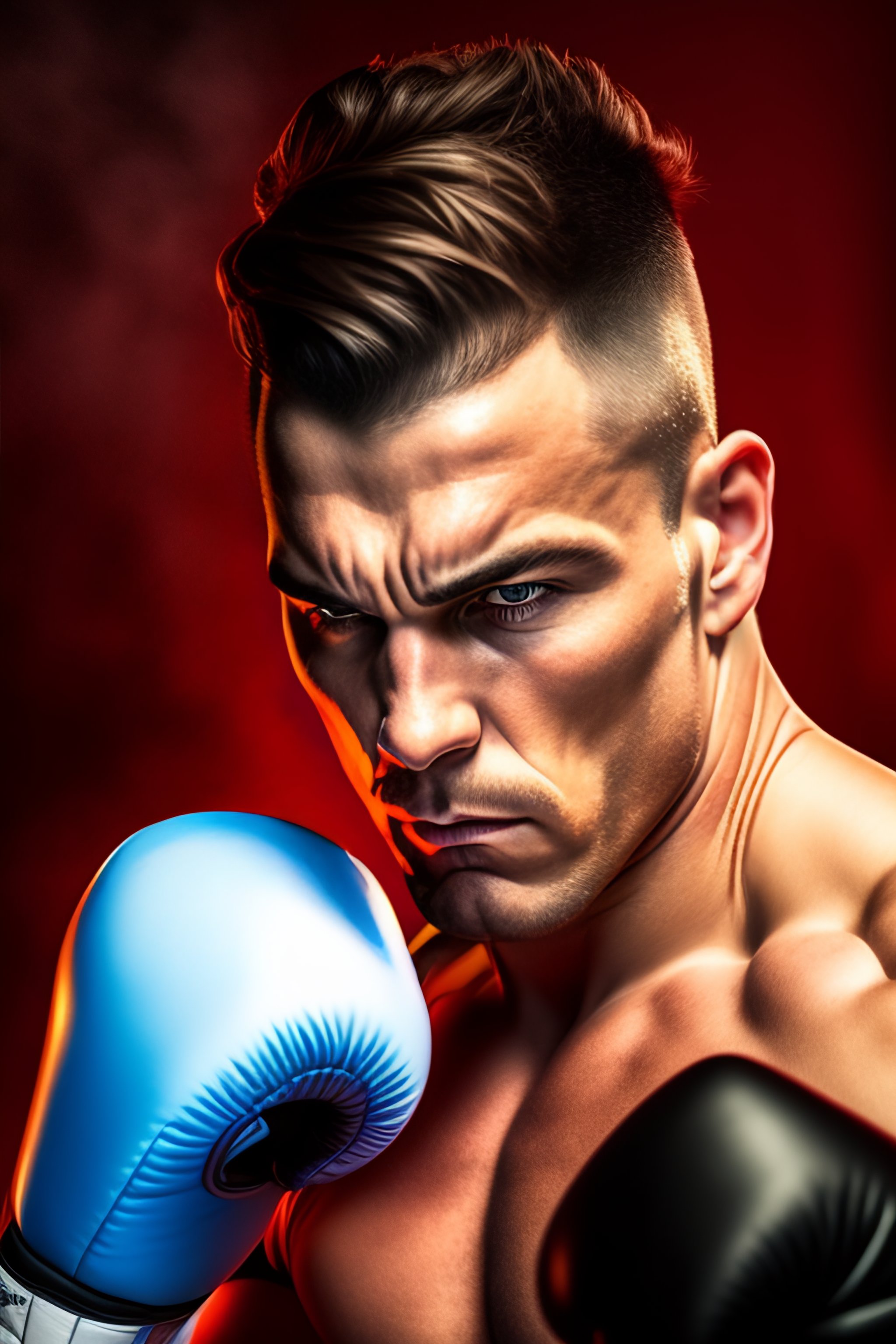 Lexica - Portrait of a evil conqueror named Addm Schmidt from Münichen ...