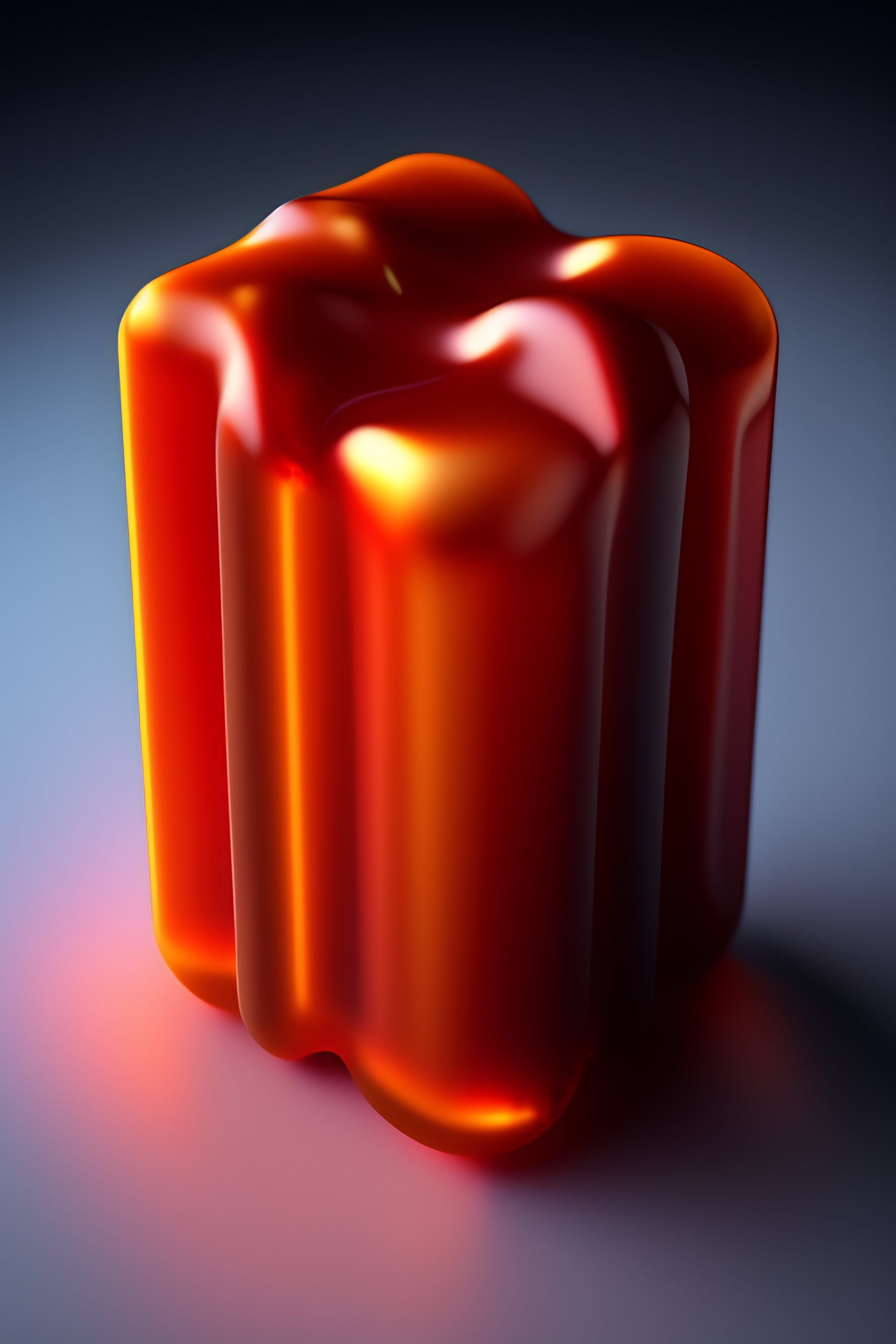 Lexica - A 3d rendering of an organic antibody, subsurface scattering ...