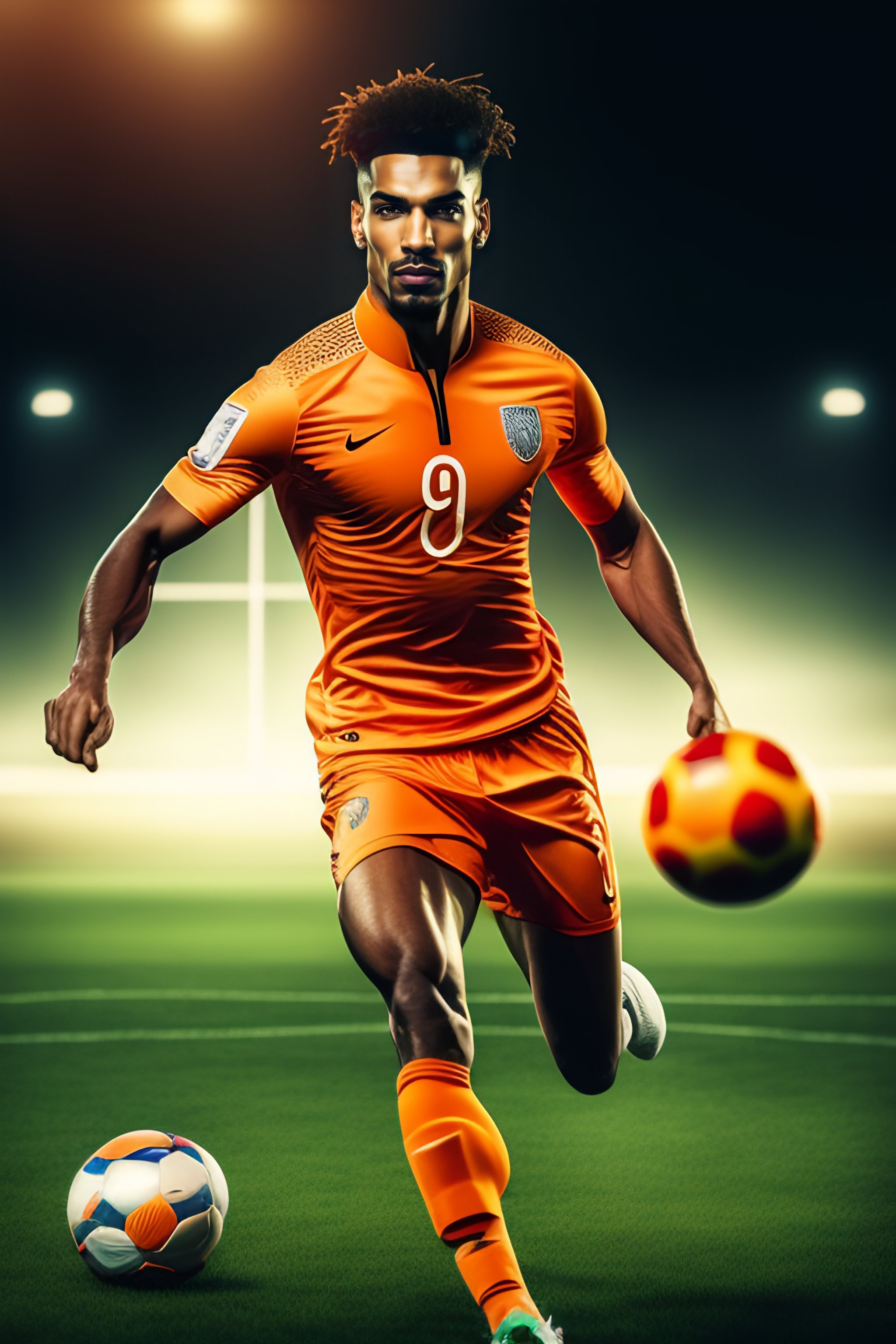 Lexica - Portrait of modern light skinned skinny male model that ...