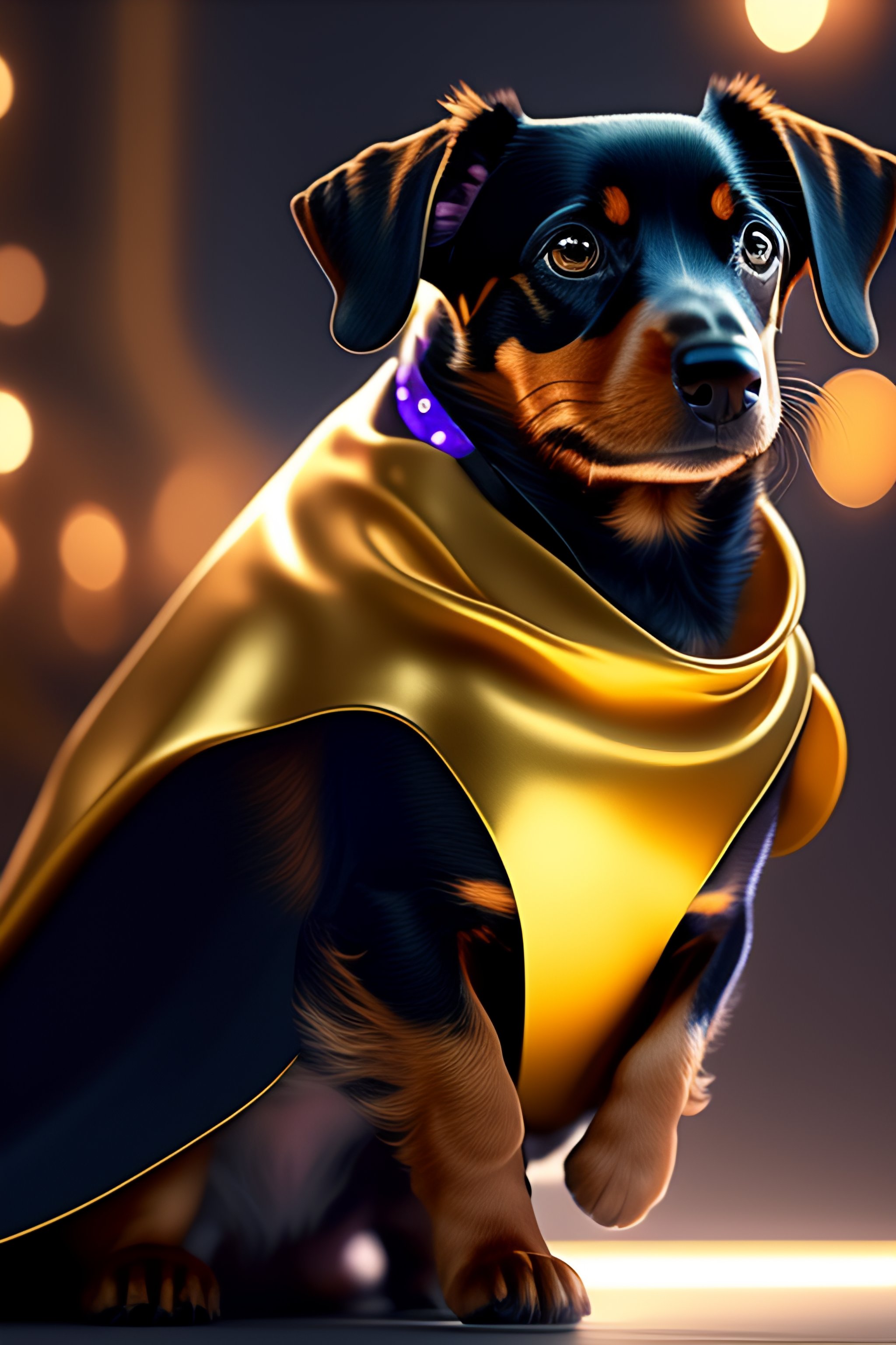 Lexica - Star Wars scene artificial intelligence a small black and ...