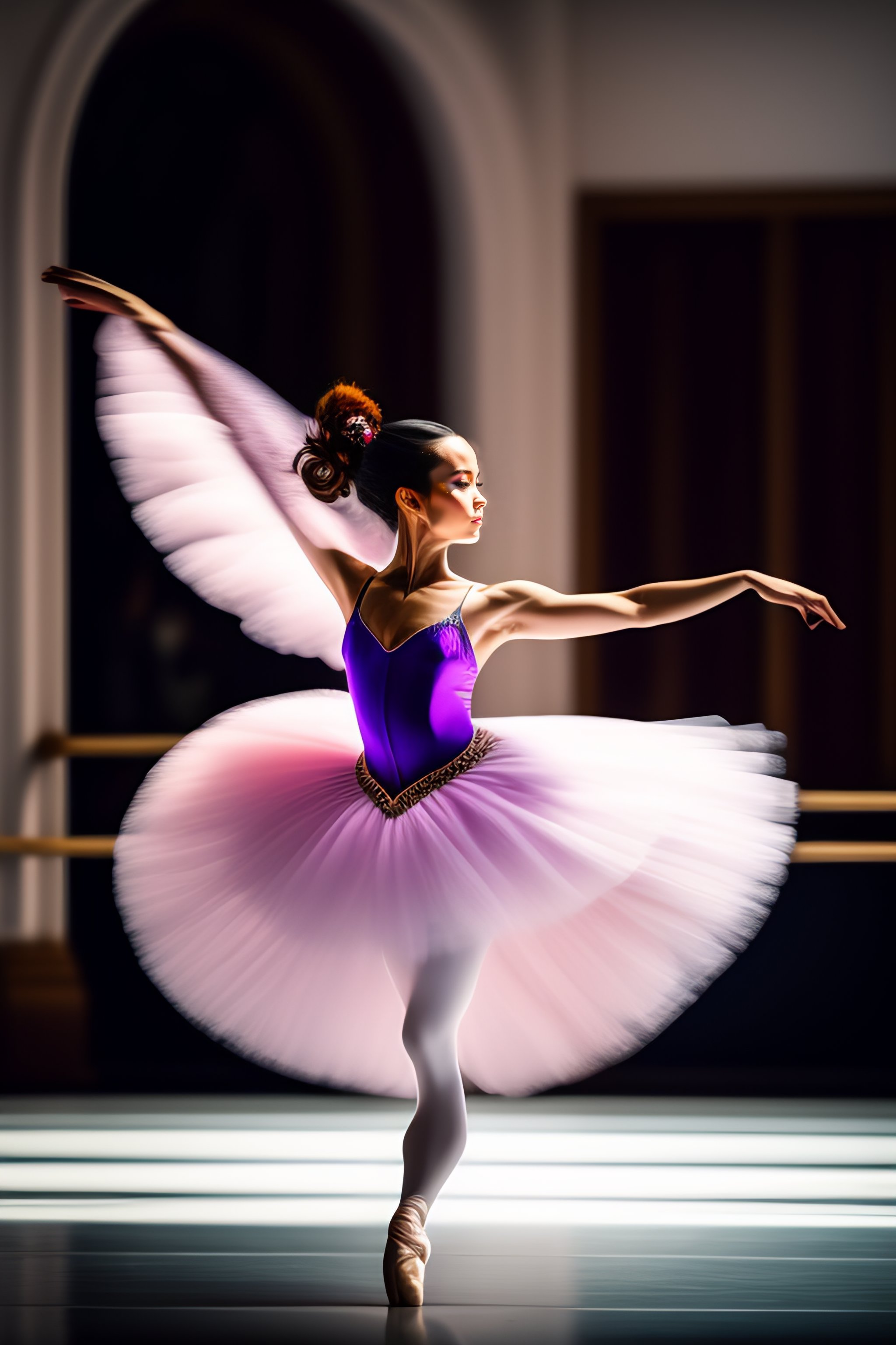 Lexica - Ballet photography, motion blur, dreamy