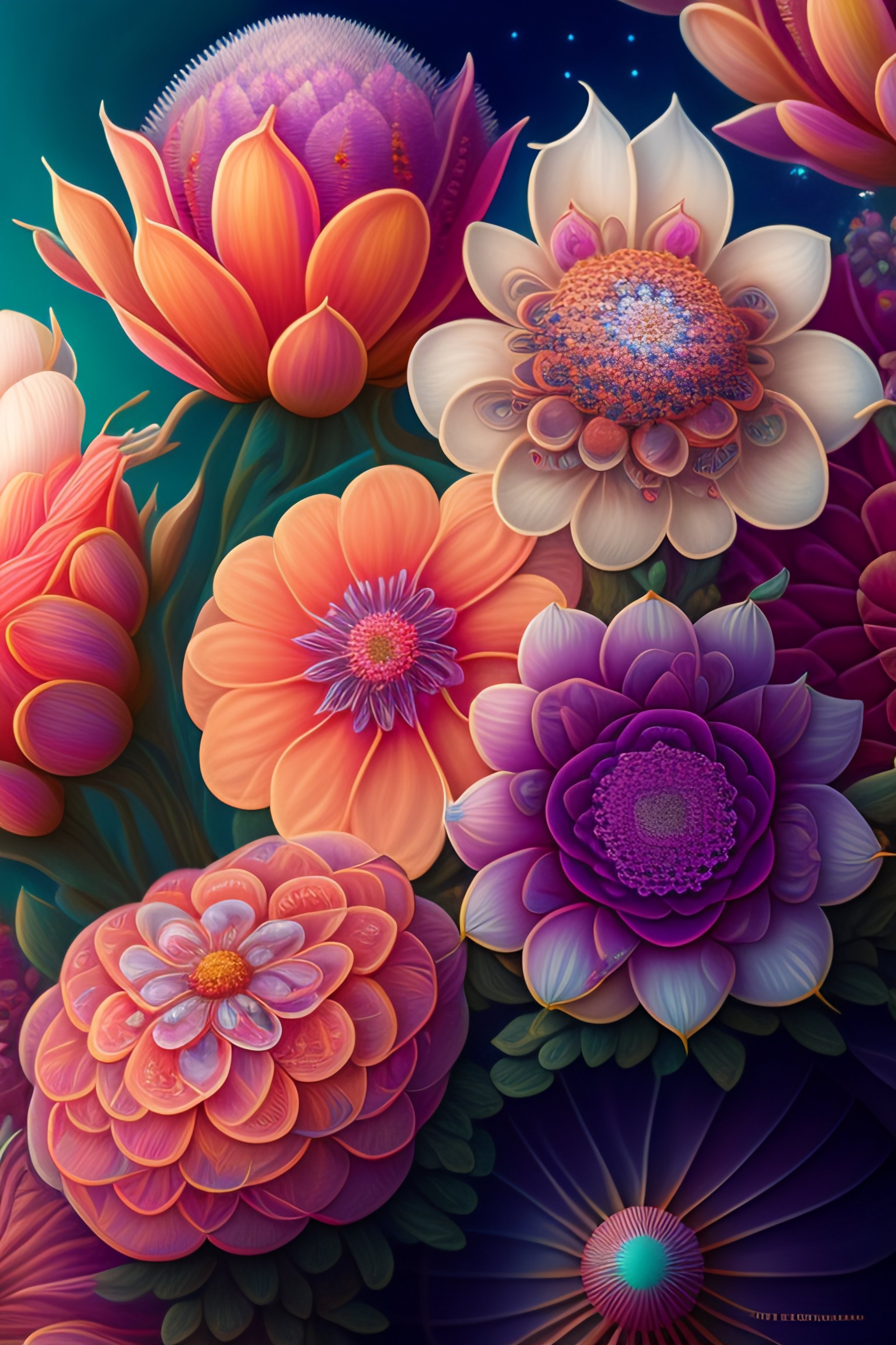 Lexica - An ultra hd detailed painting of many different types of ...