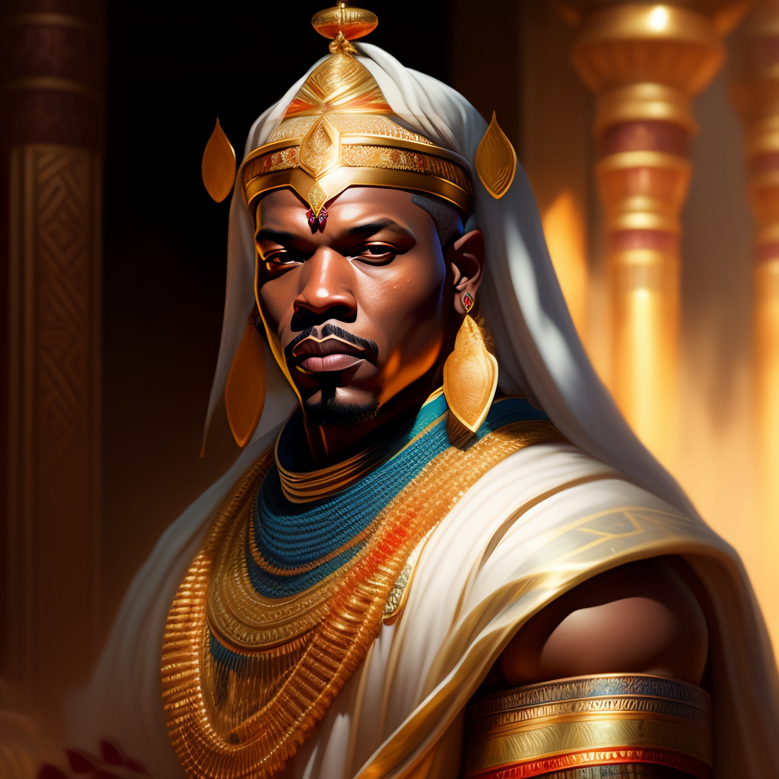 Lexica - Dr. dre in Egyptian clothing style, highly detailed, digital ...