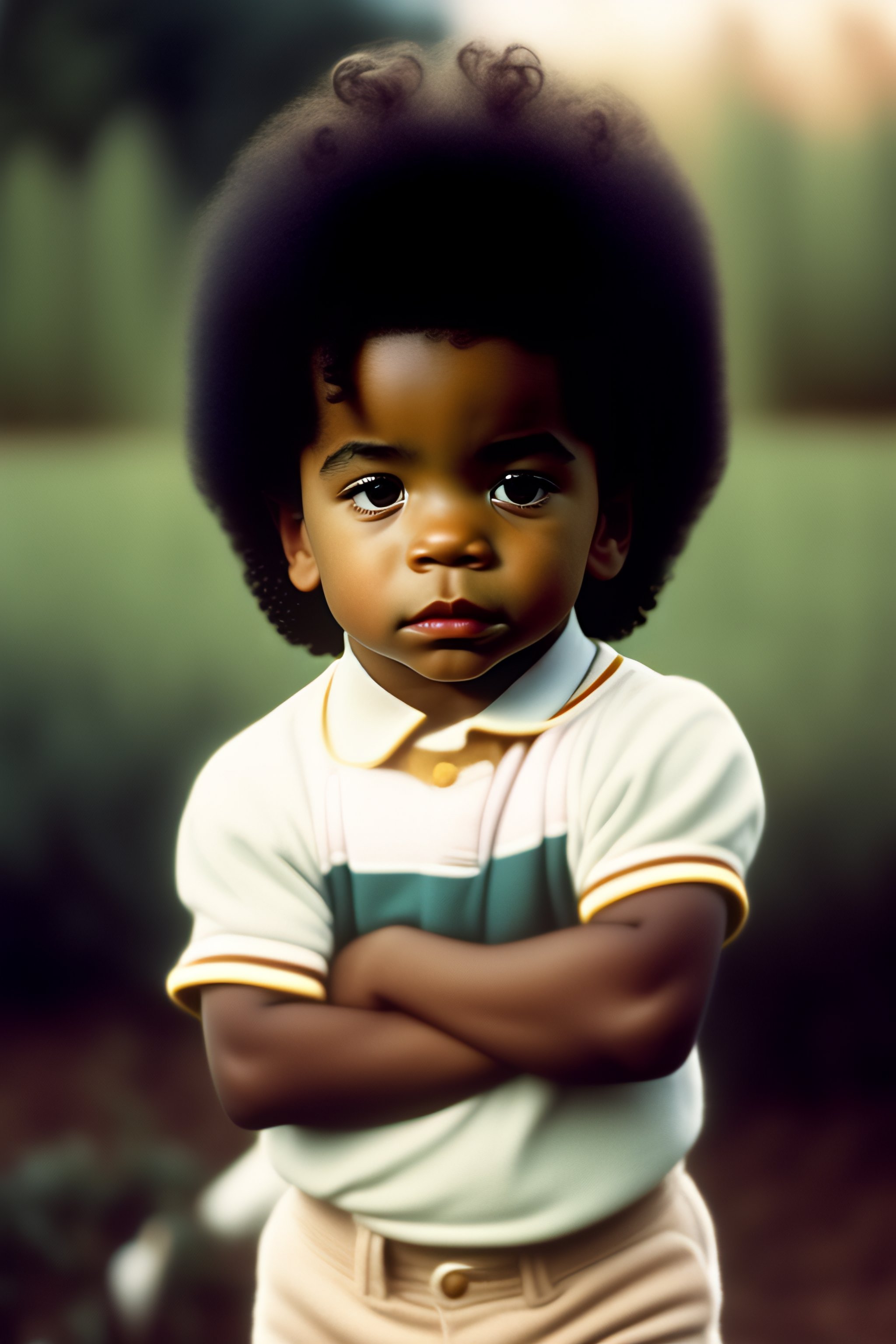 Lexica - Michael Jackson AS A TODDLER