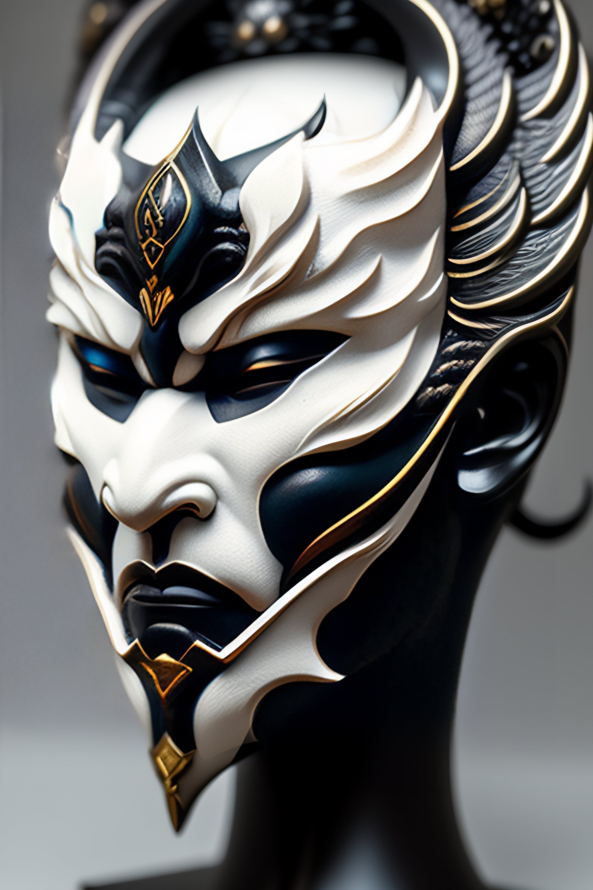 Lexica - Only oni mask, cyberpunk,highly detailed beautiful organic ...