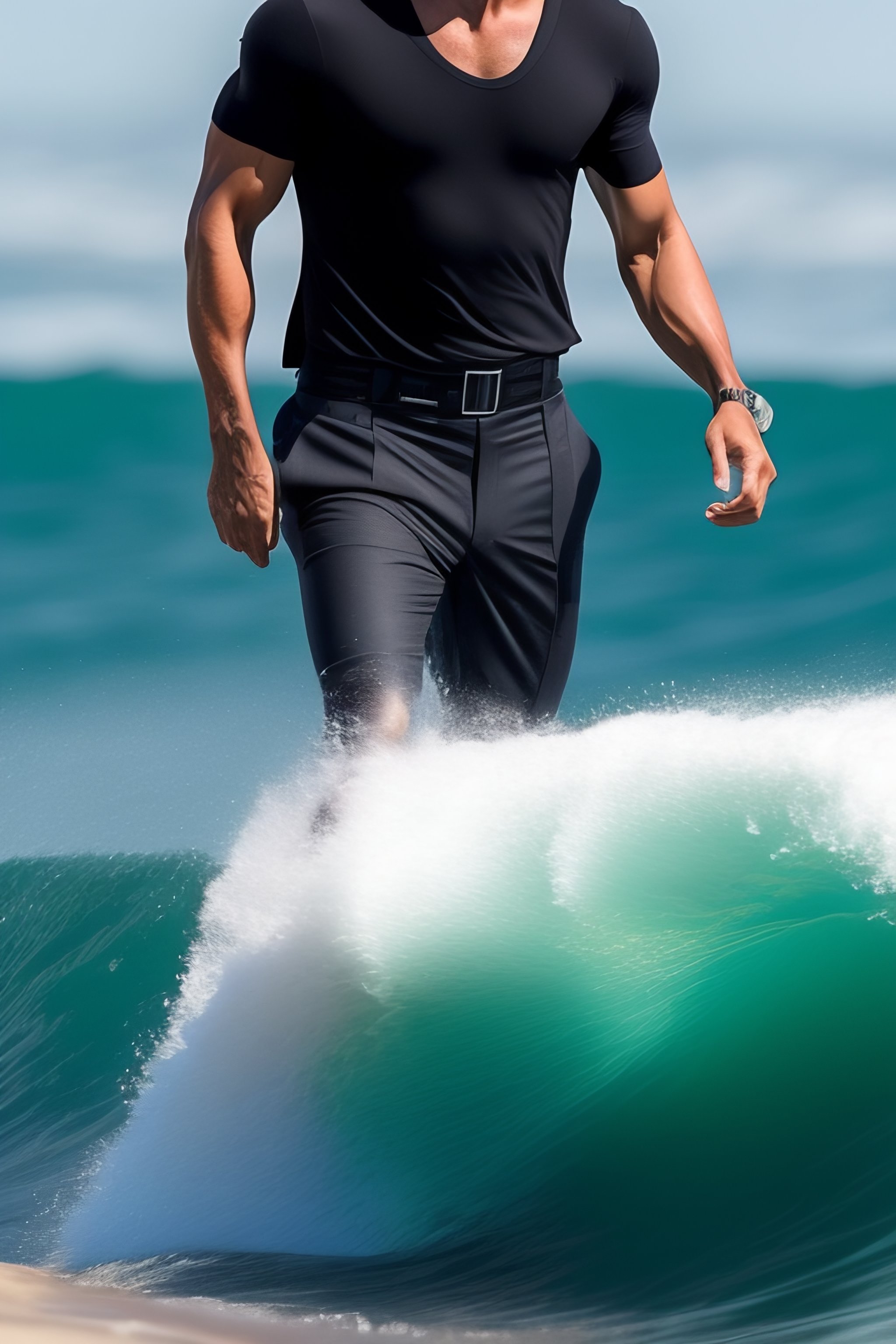 Lexica - Keanu Reeves (fighting against) ((Naruto)), holding an AK-47 ...