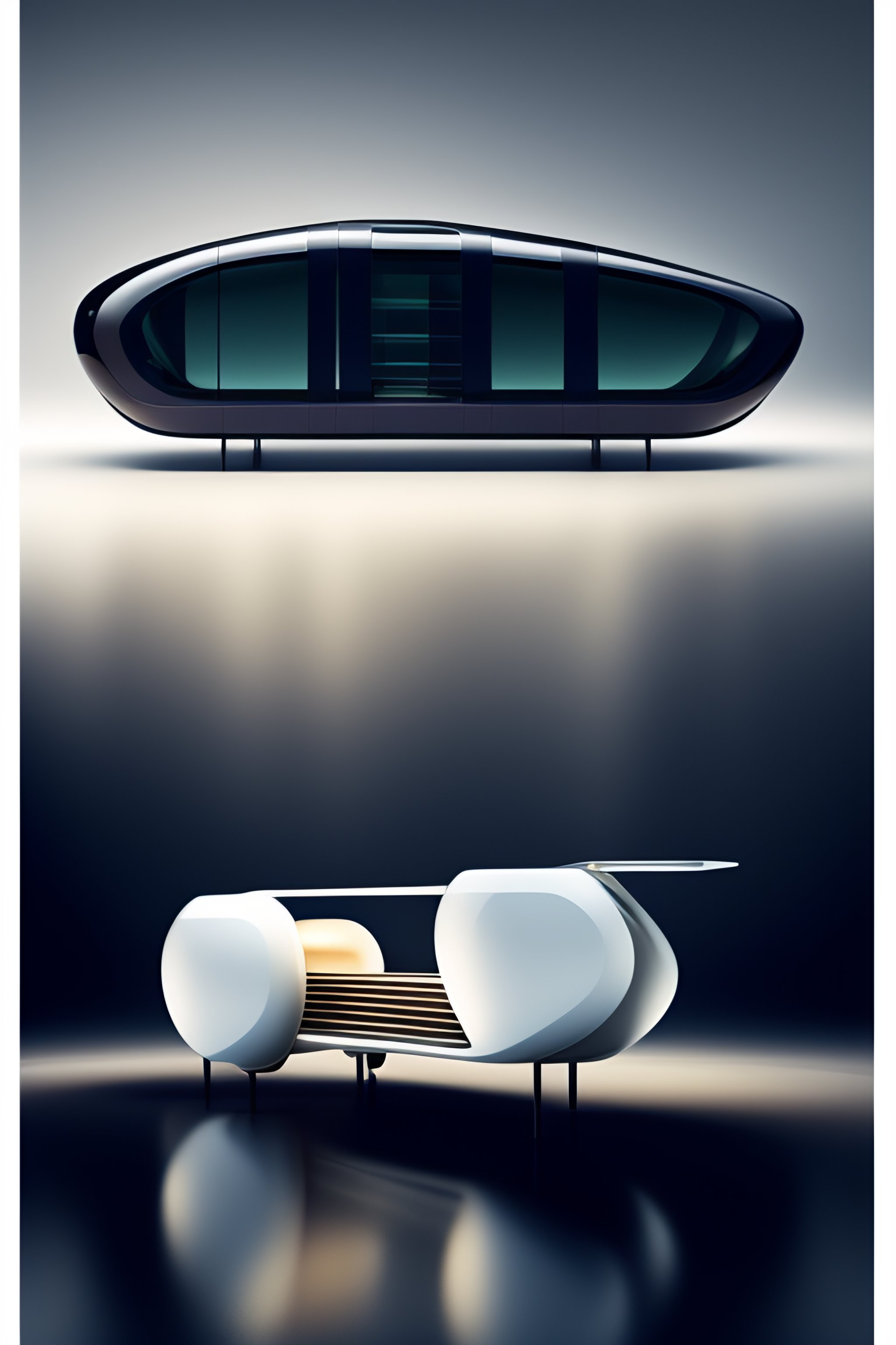 Lexica - ZAHA HADID DRINKS TROLLY SKELETON WITH BOTTLES AND HANDLE ...