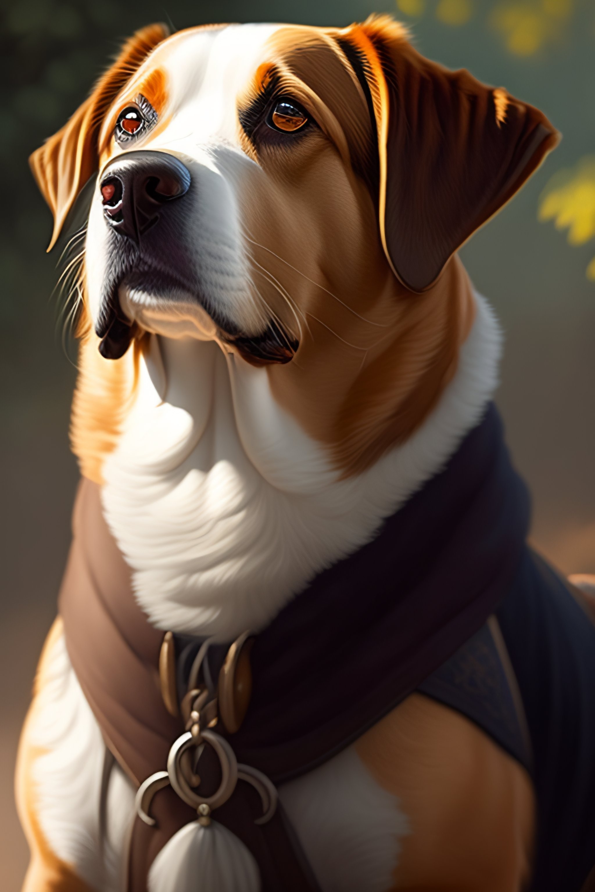 Lexica - A detailed portrait of dog giving thumbs up illustrator, by ...