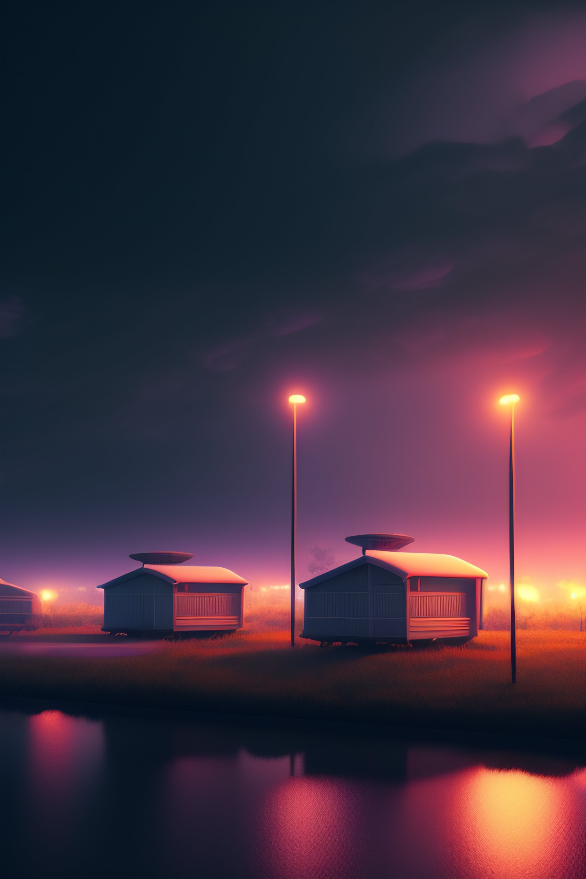 Lexica - Stranger Things, environmental concept art, the upside down ...