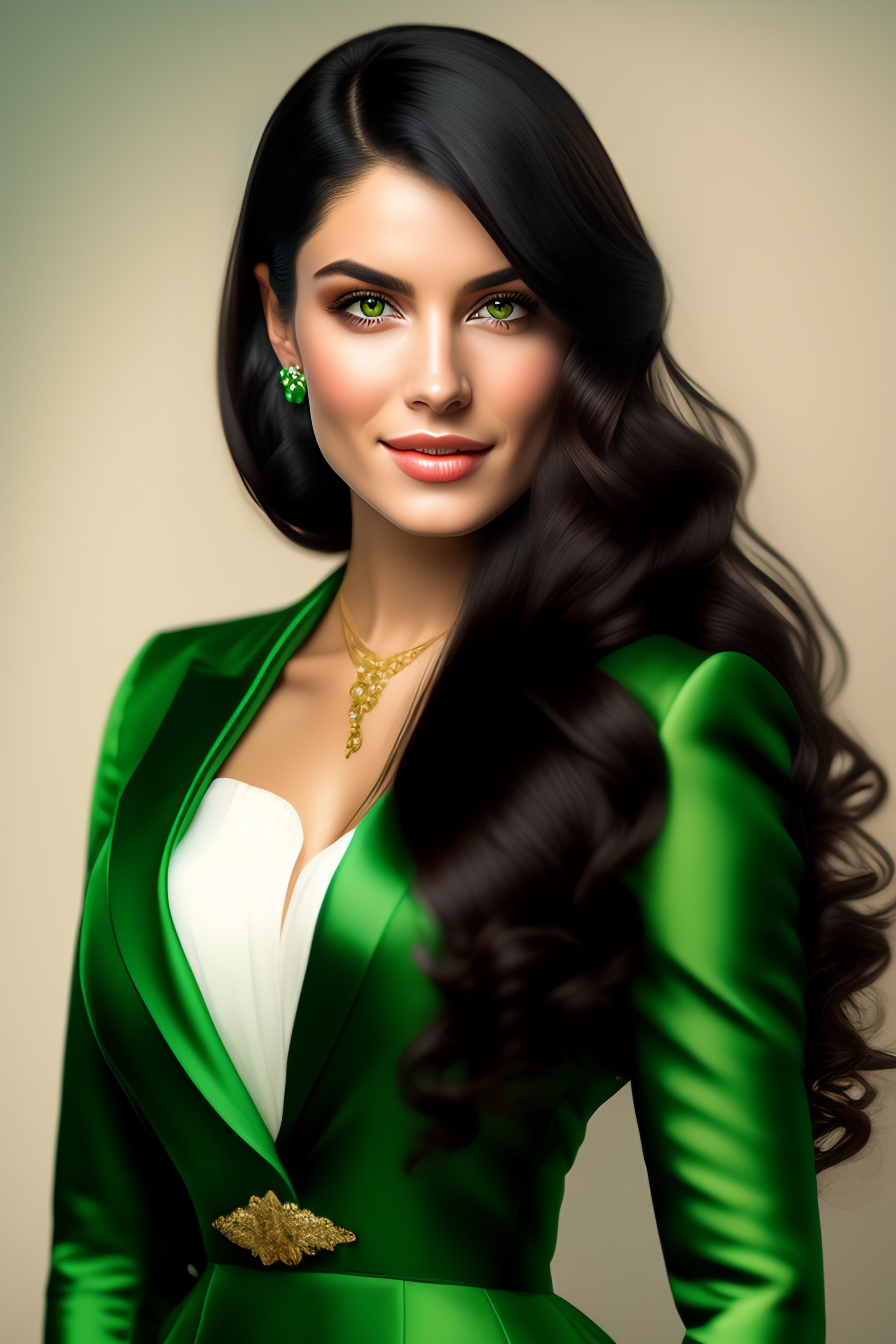 Lexica - Studio photos of a European girl next door with black hair and ...