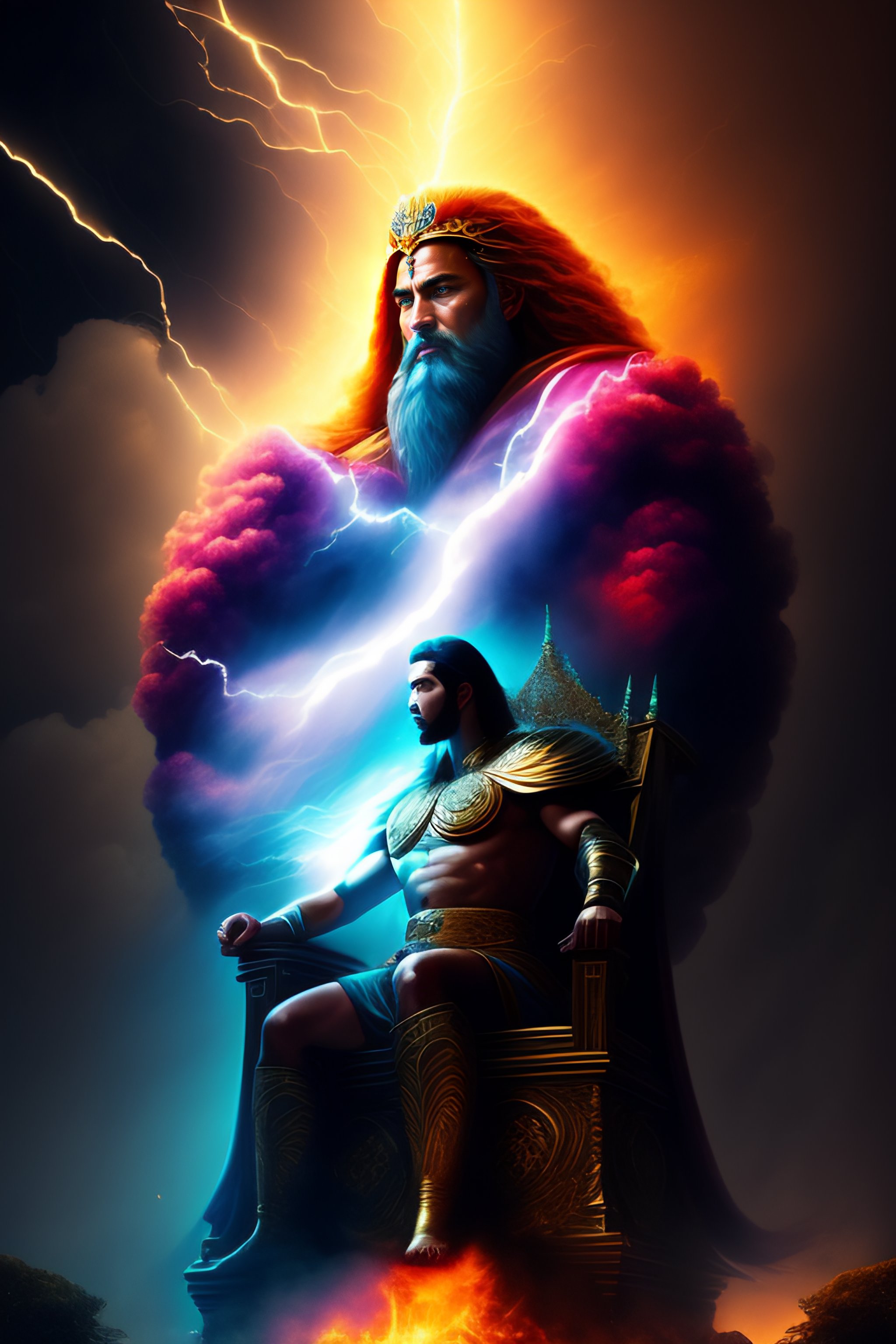 Lexica - The god of heaven, thunder and lightning, who is in charge of ...