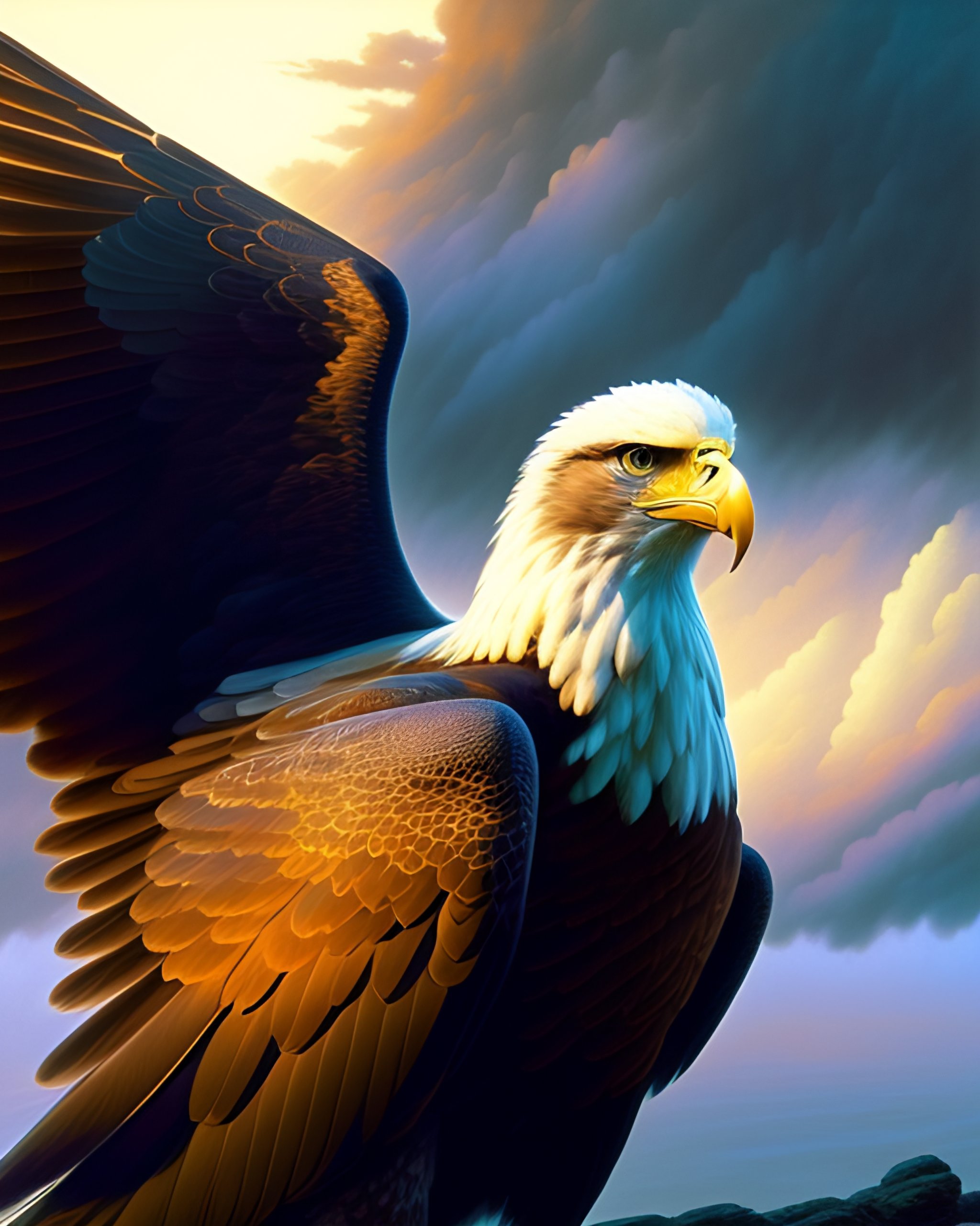 Lexica - Eagle, ethereal, extremely high detail, photorealistic ...