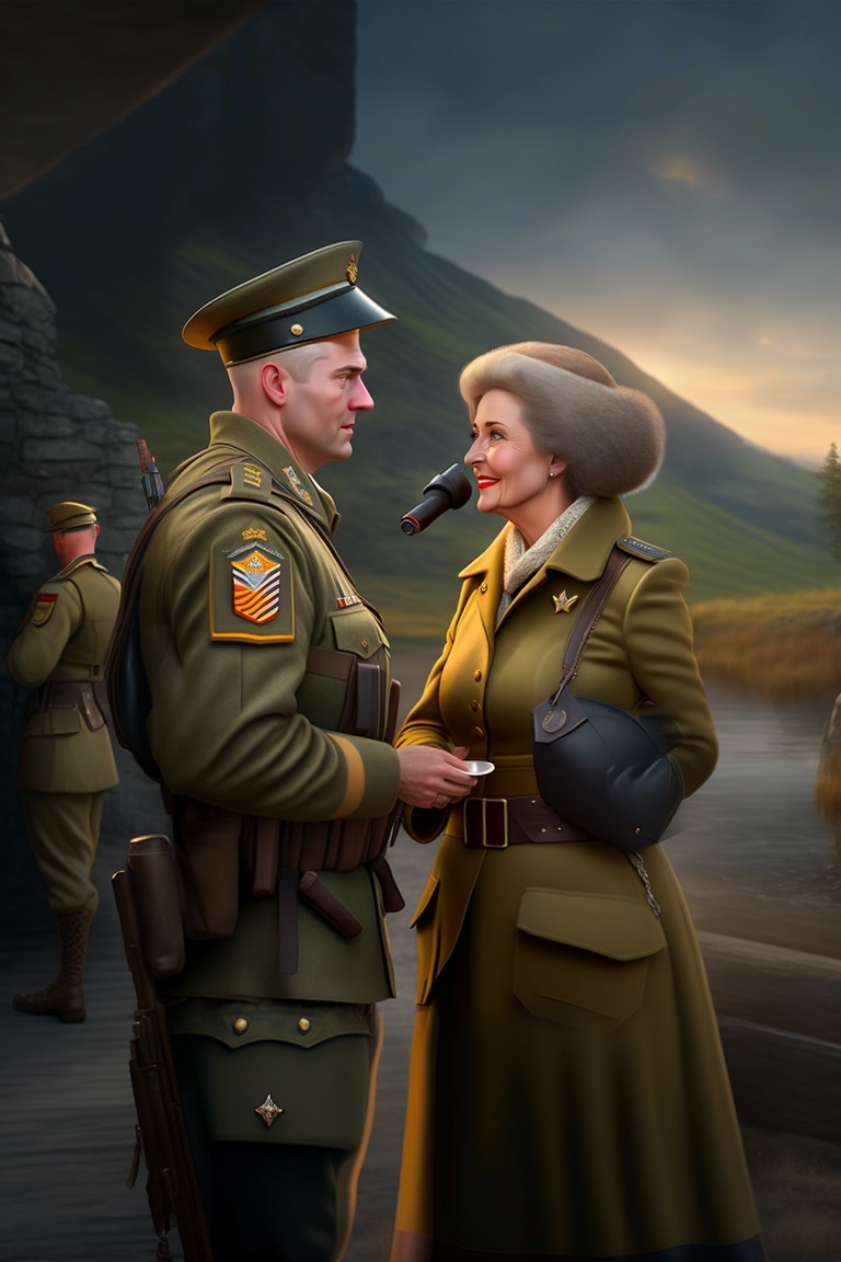 Lexica - The aunt meets a german soldier while crossing the Sirat ...