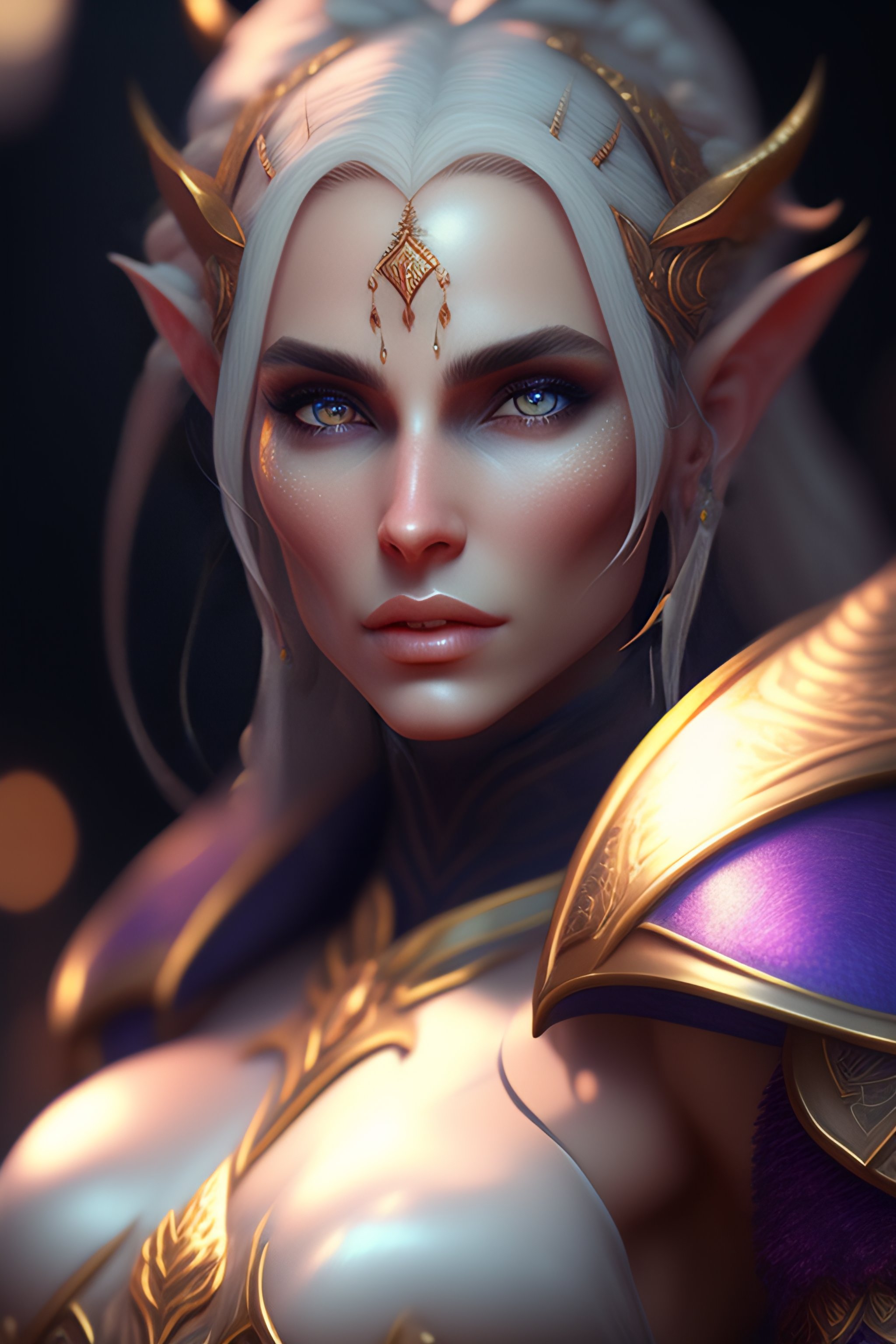 Lexica - Elf, highly detailed, artstation, soft light, sharp focus, illustration, character ...