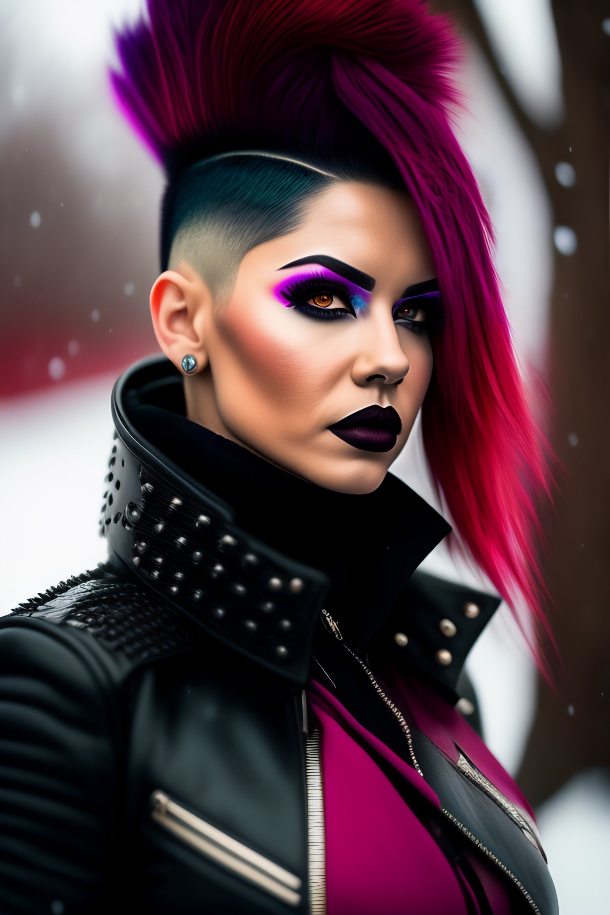 Feminine Mohawk Hairstyles Girls