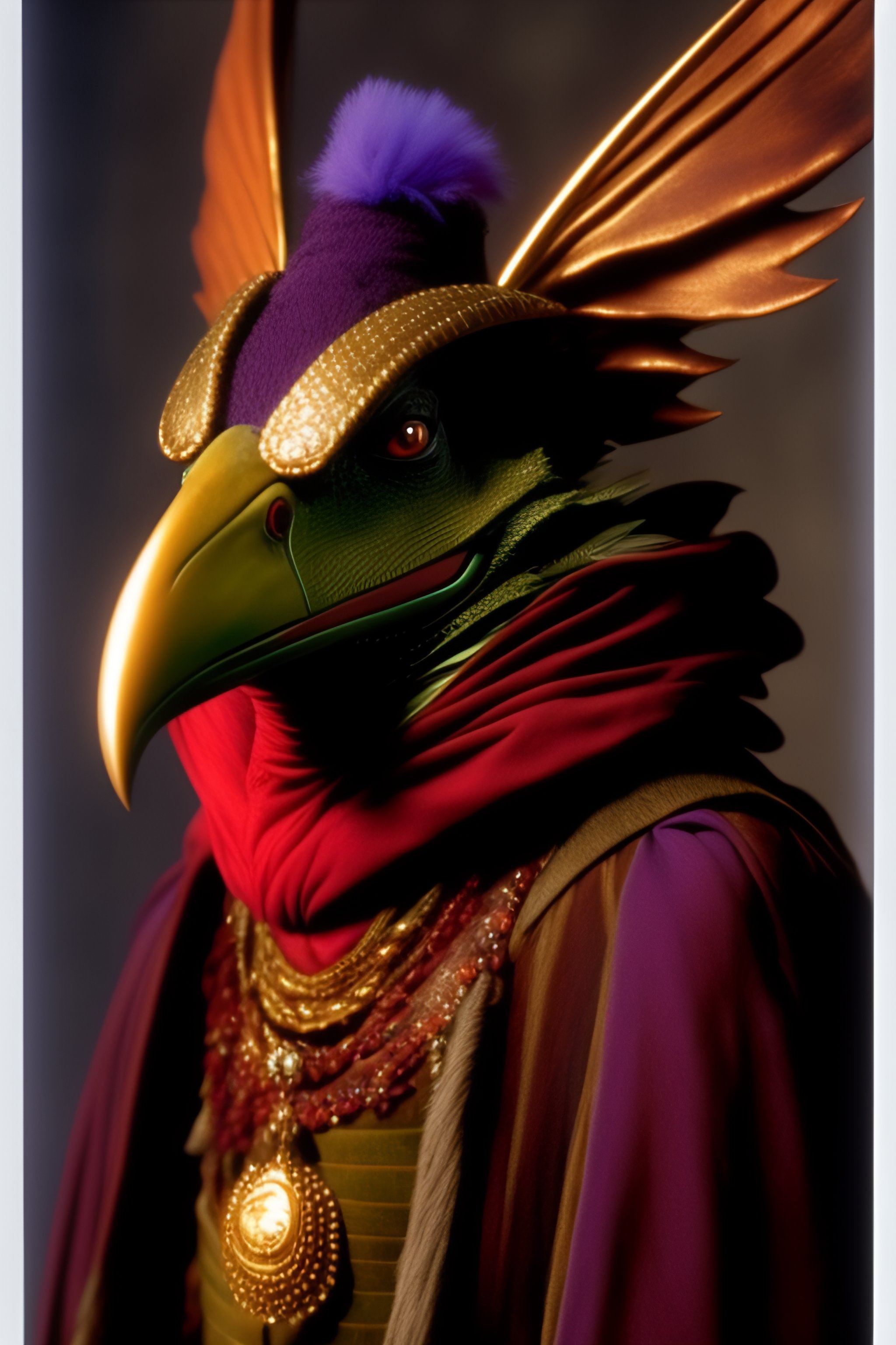 The Dark Crystal Skeksis Costume