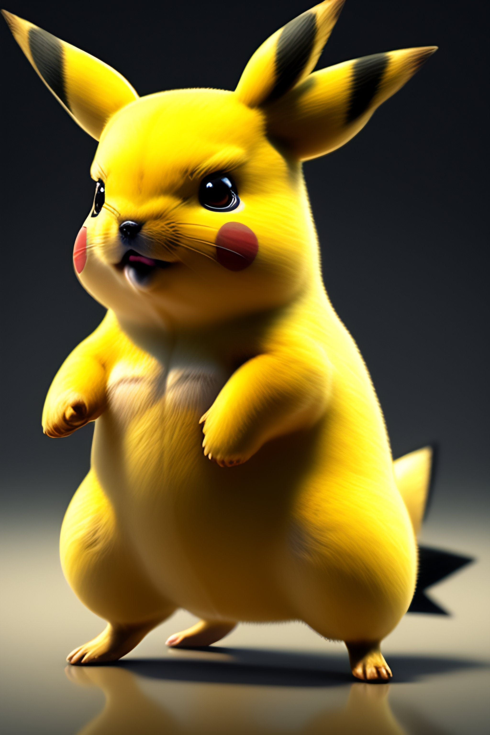 Lexica - Hyper realistic 8k pikachu