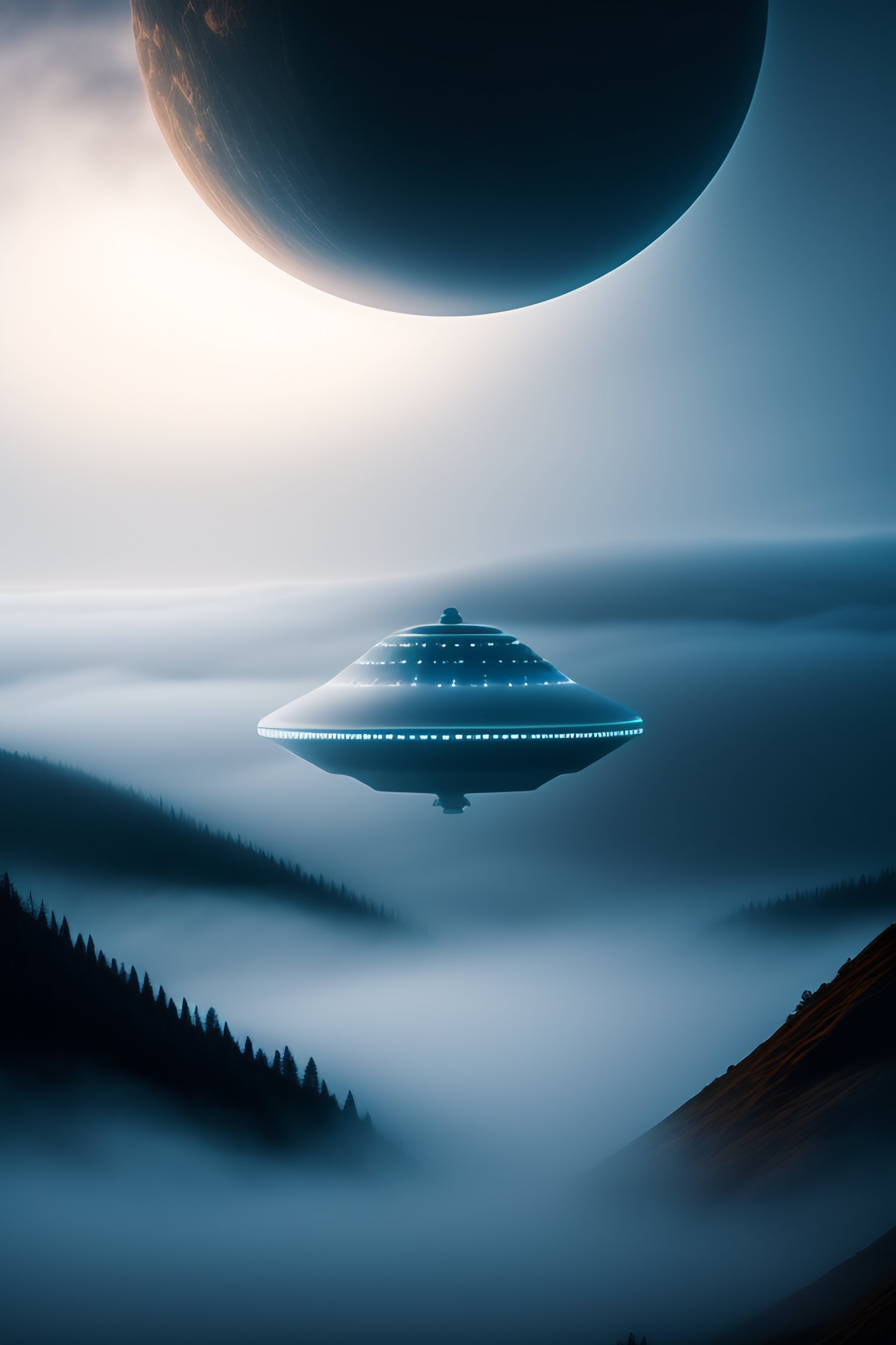 Lexica - Ufo in the fog