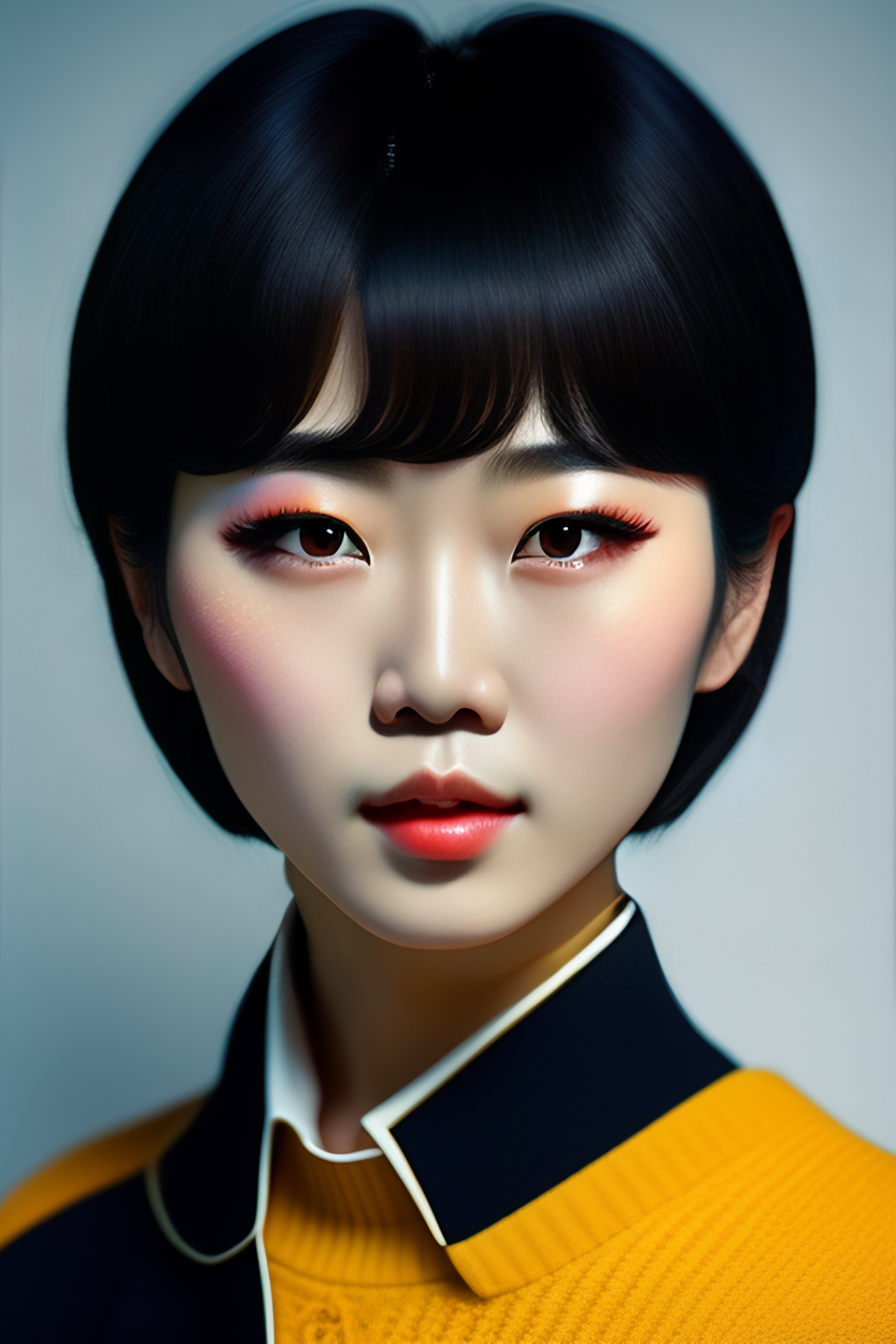 Lexica - Very cute Japanese idol, big eyes, small nose, small ...