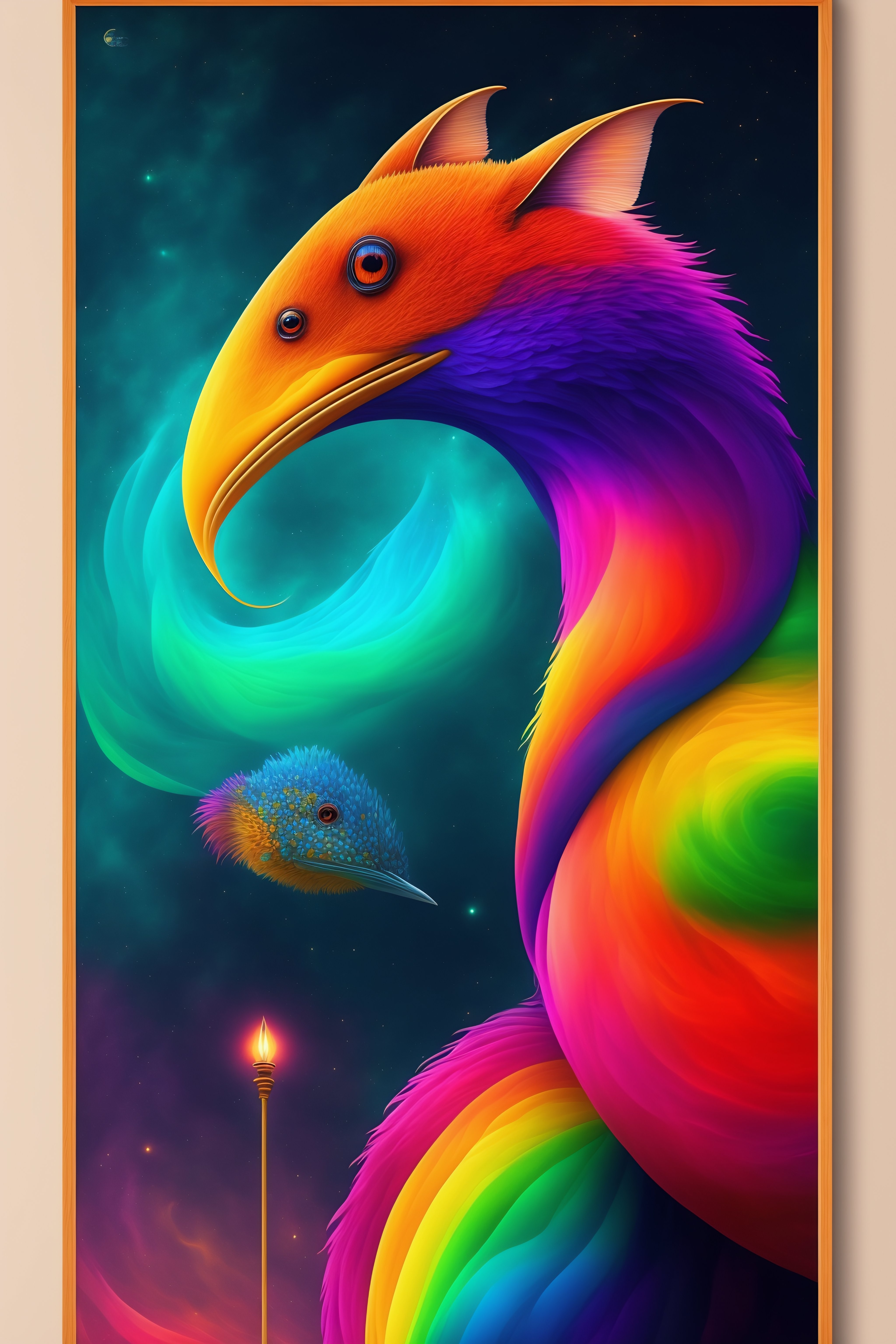 Lexica - Exquisite imaginative friendly weird magic creature poster art ...