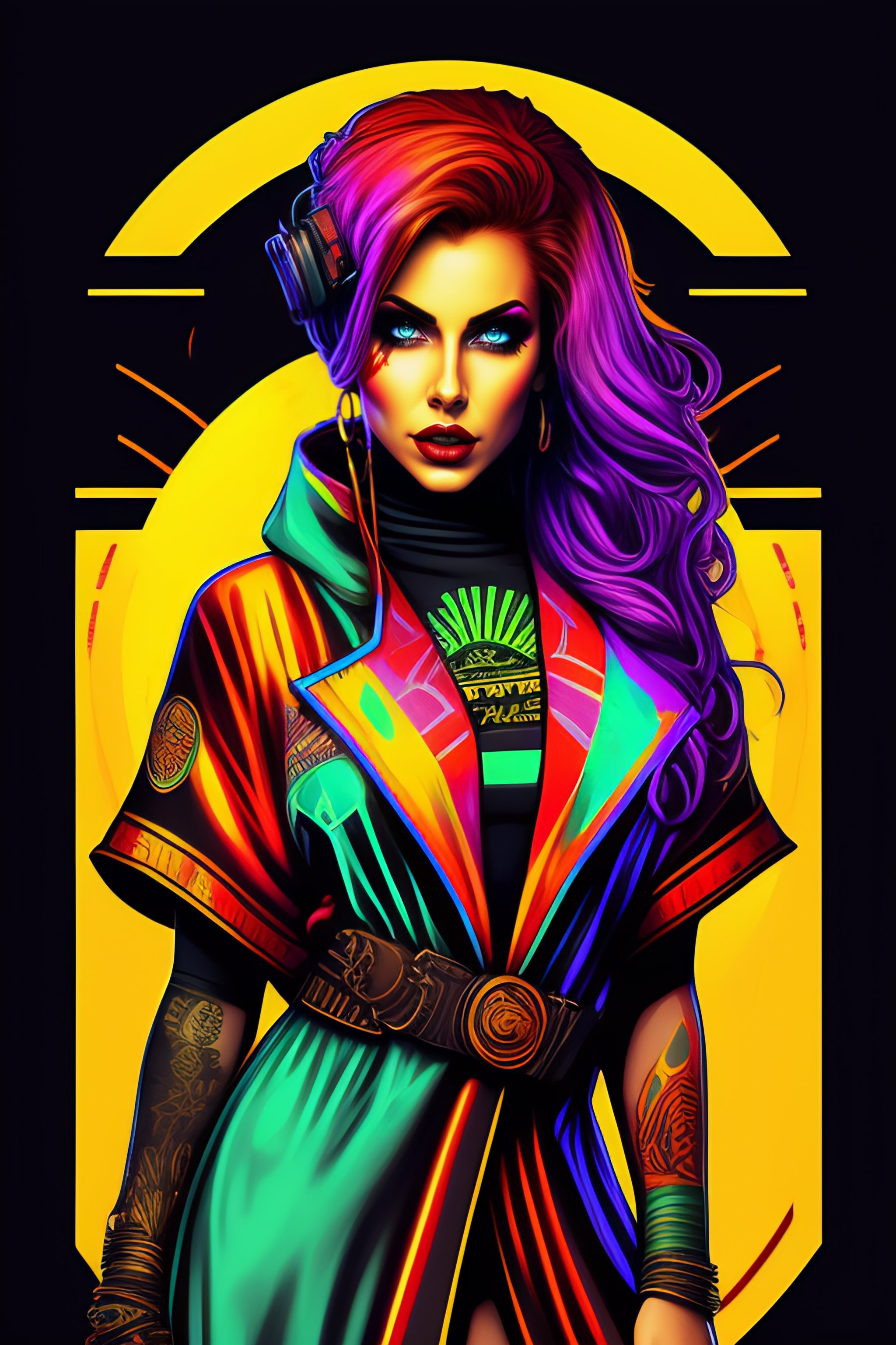 Lexica - An anthropomorphic beautiful female borderlands 3 psycho ...