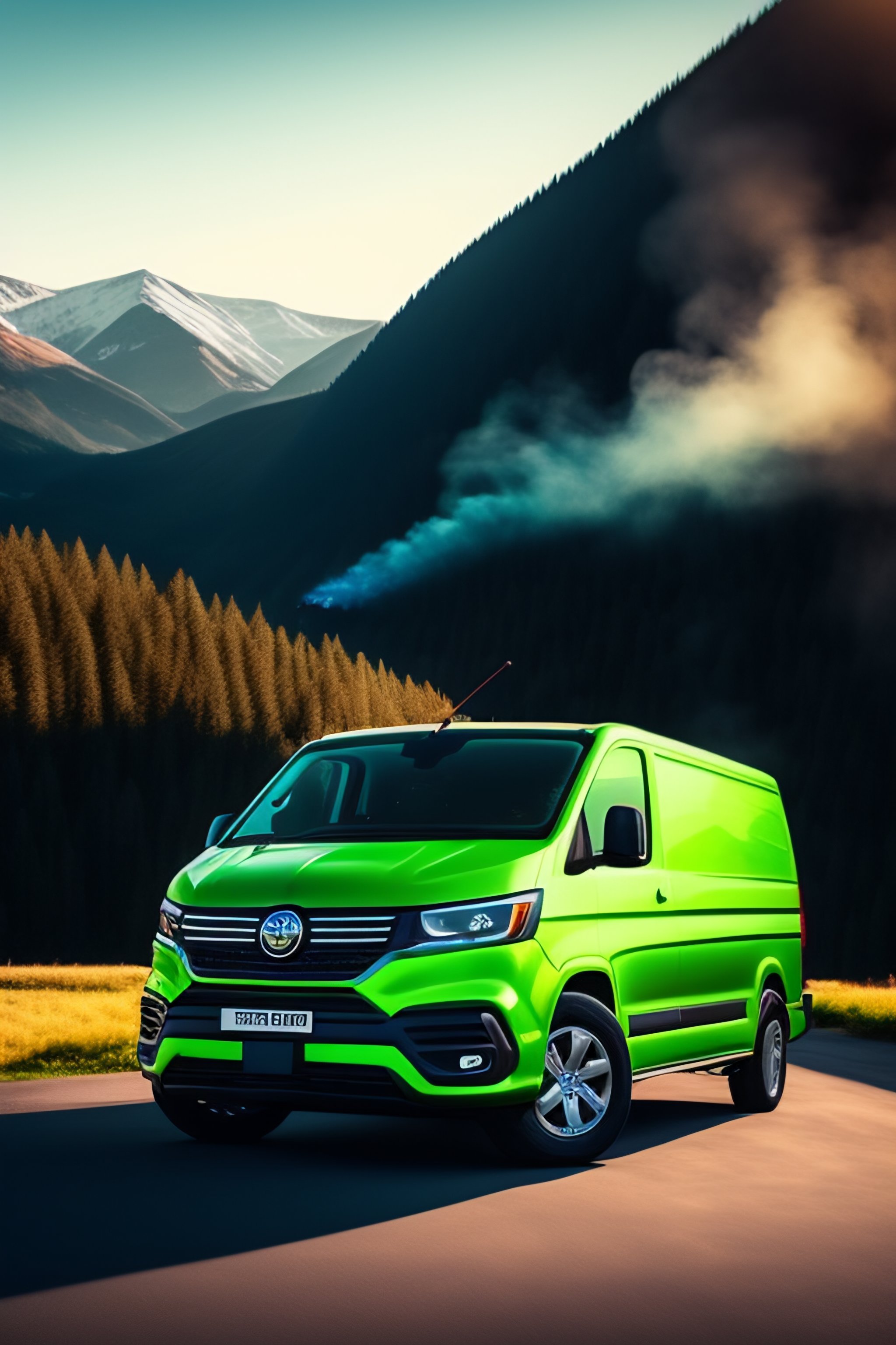 Lexica - Van smoking weed