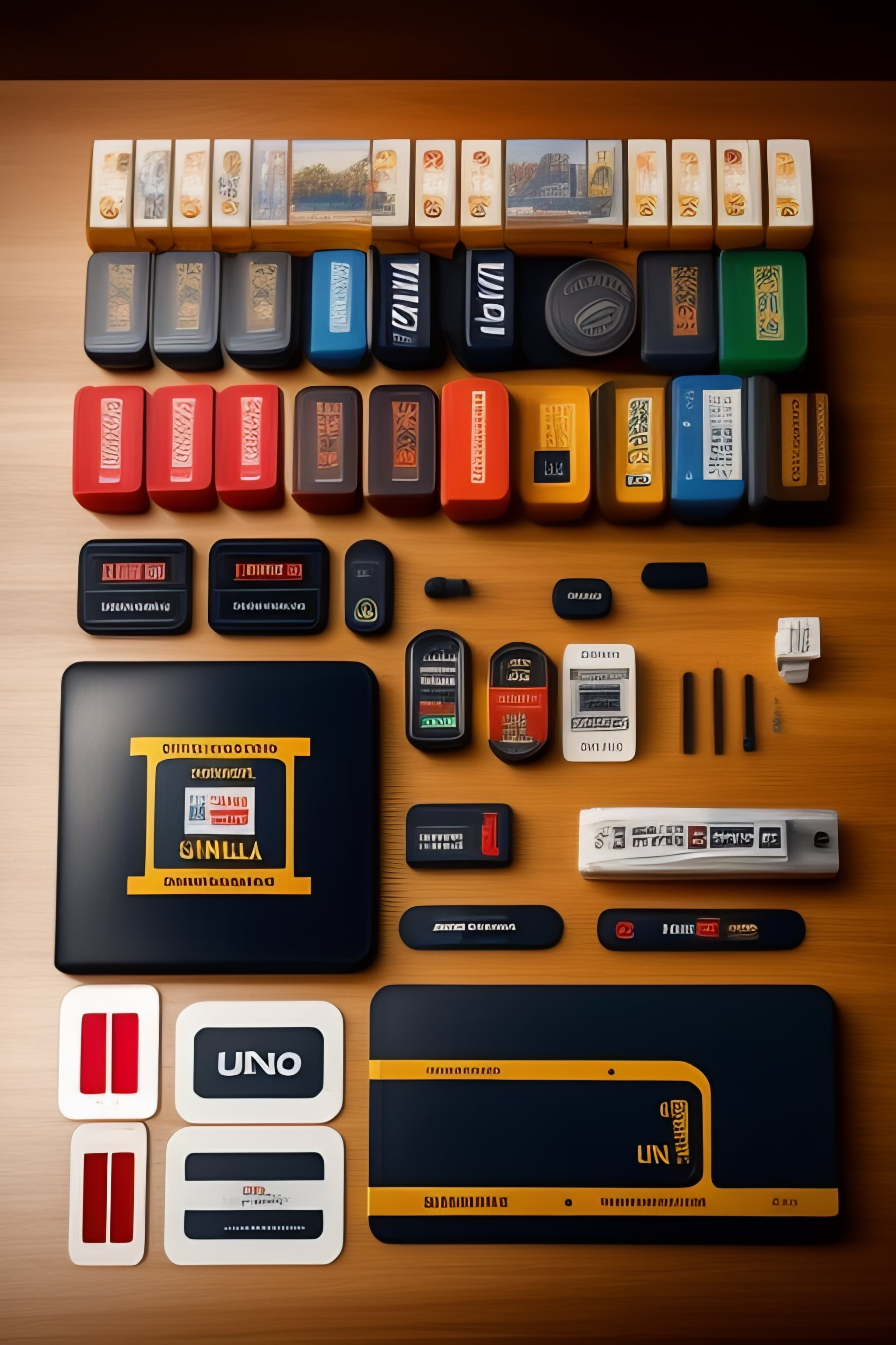 Lexica - Uno cards, Knolling, Knolling layout, Deconstruction, Highly ...