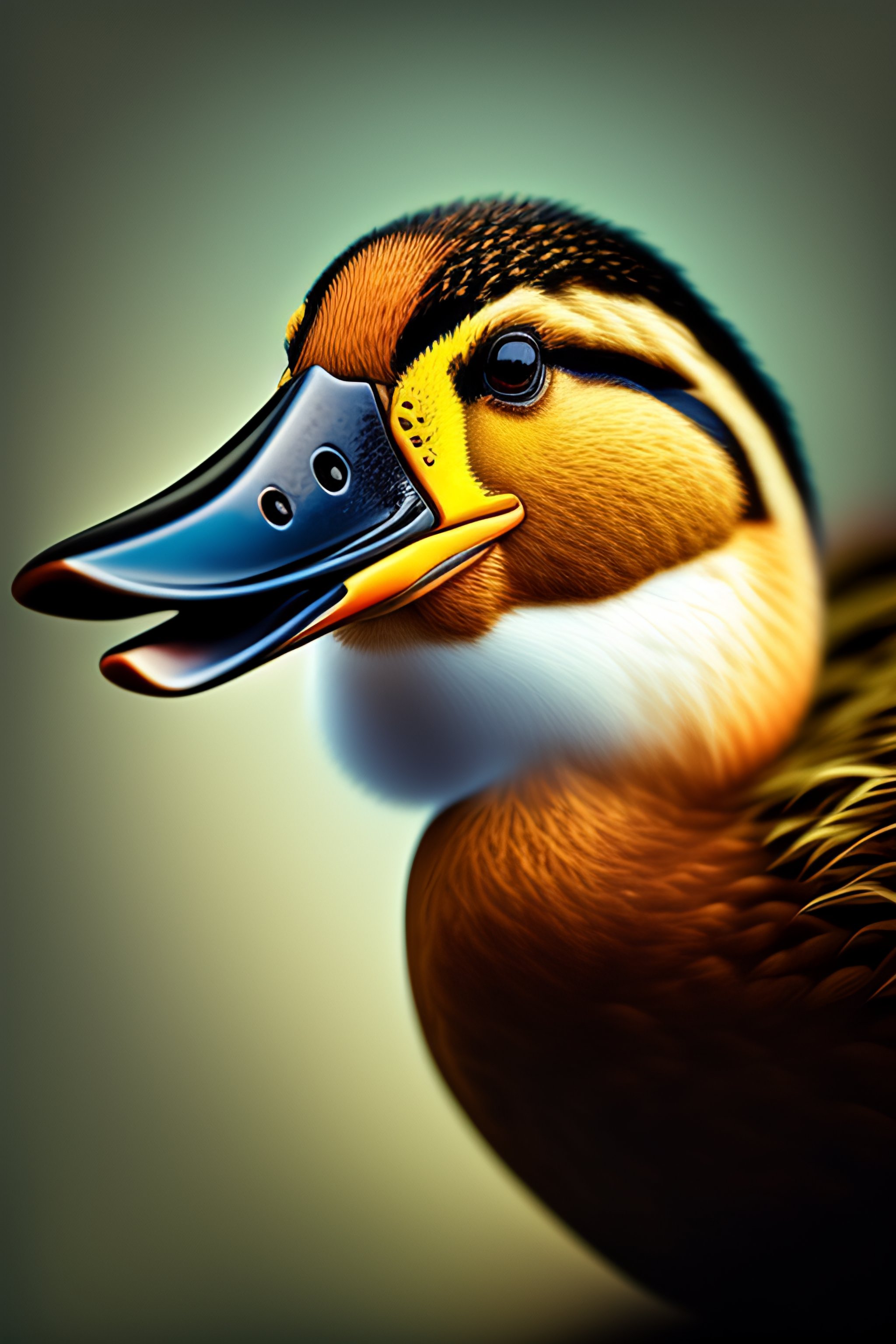 Lexica - Duck with gun