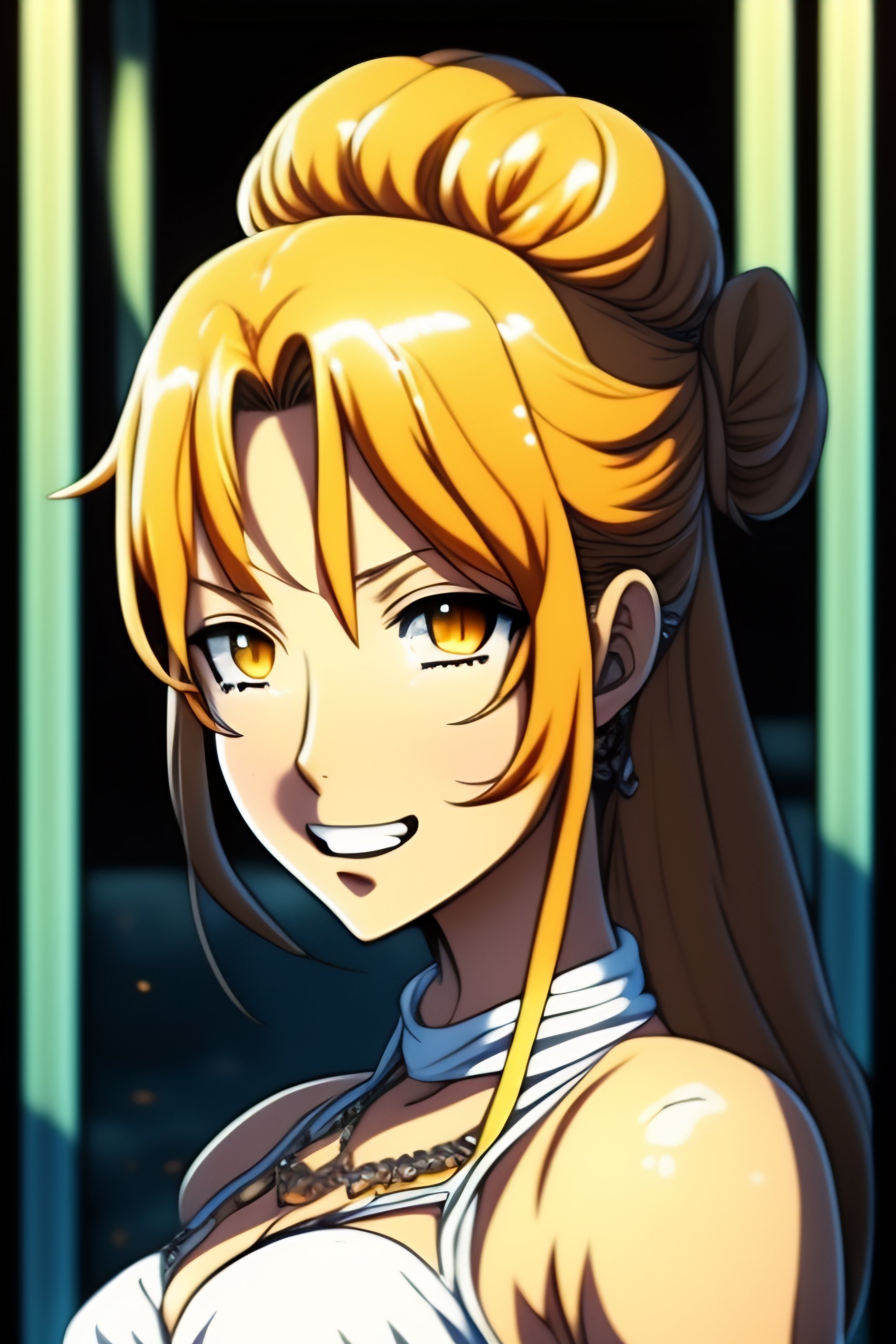 Lexica - Nami a female character from one piece anime in manga style