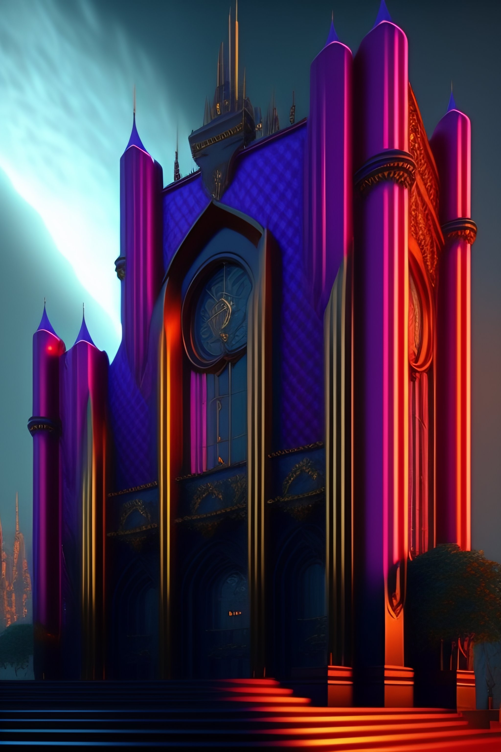 Lexica - Portrait of Dracula, CyberWave Style, Cyberpunk and Cyber ...