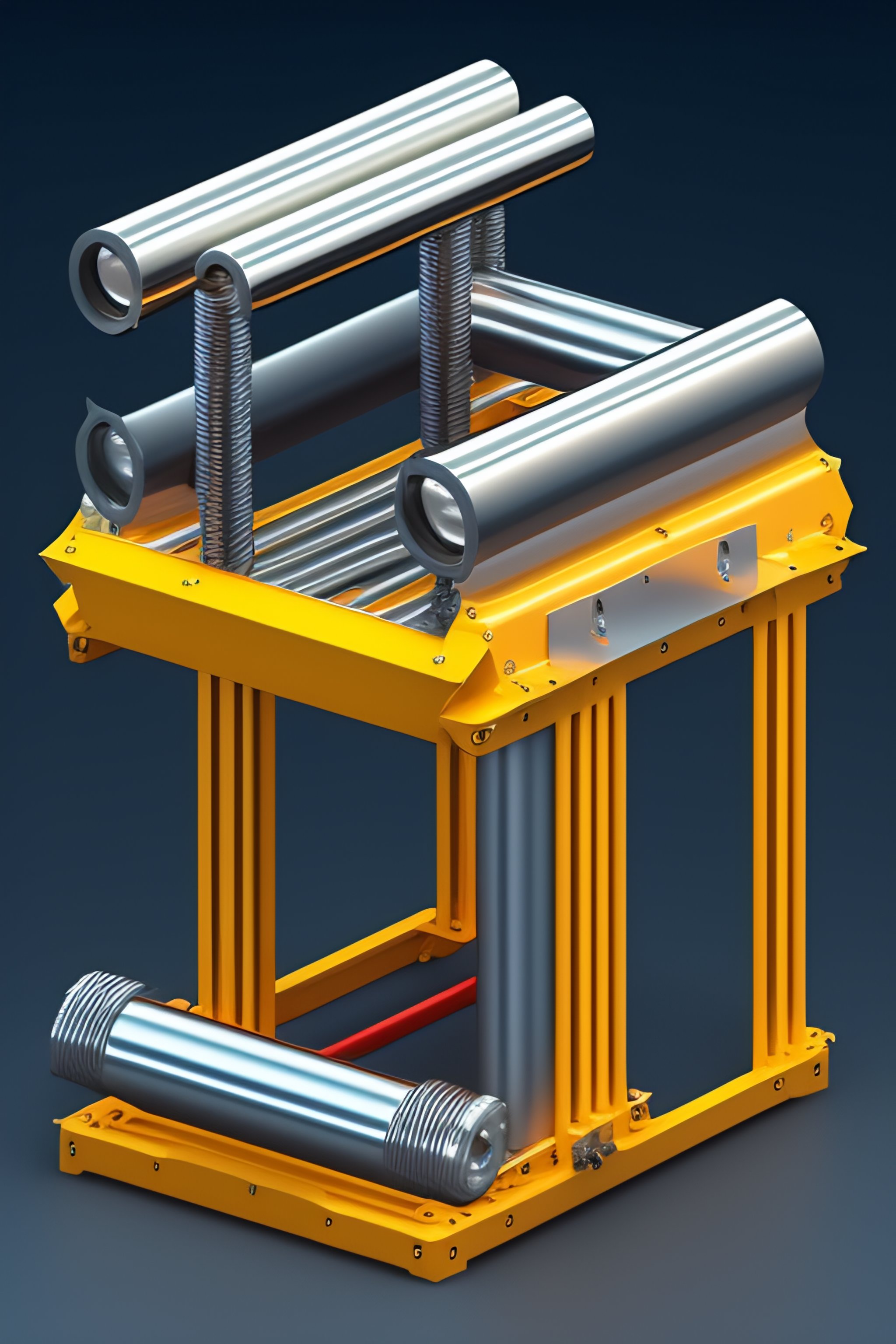 Lexica - Adjustable shaft support cad engineering