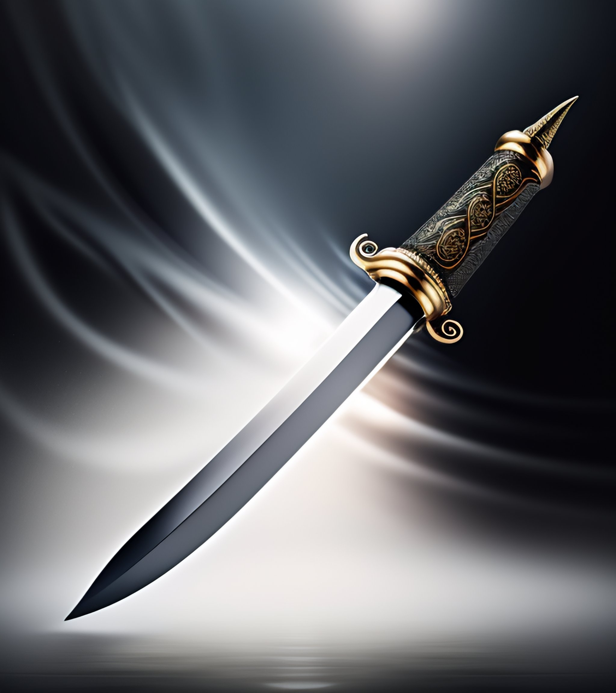 Lexica - Dark long Sword , realistic photo , showing all the sword ...