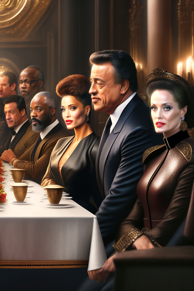 Lexica - The Last Supper, guests Tom Hanks, Sylvester Stallone, Van ...