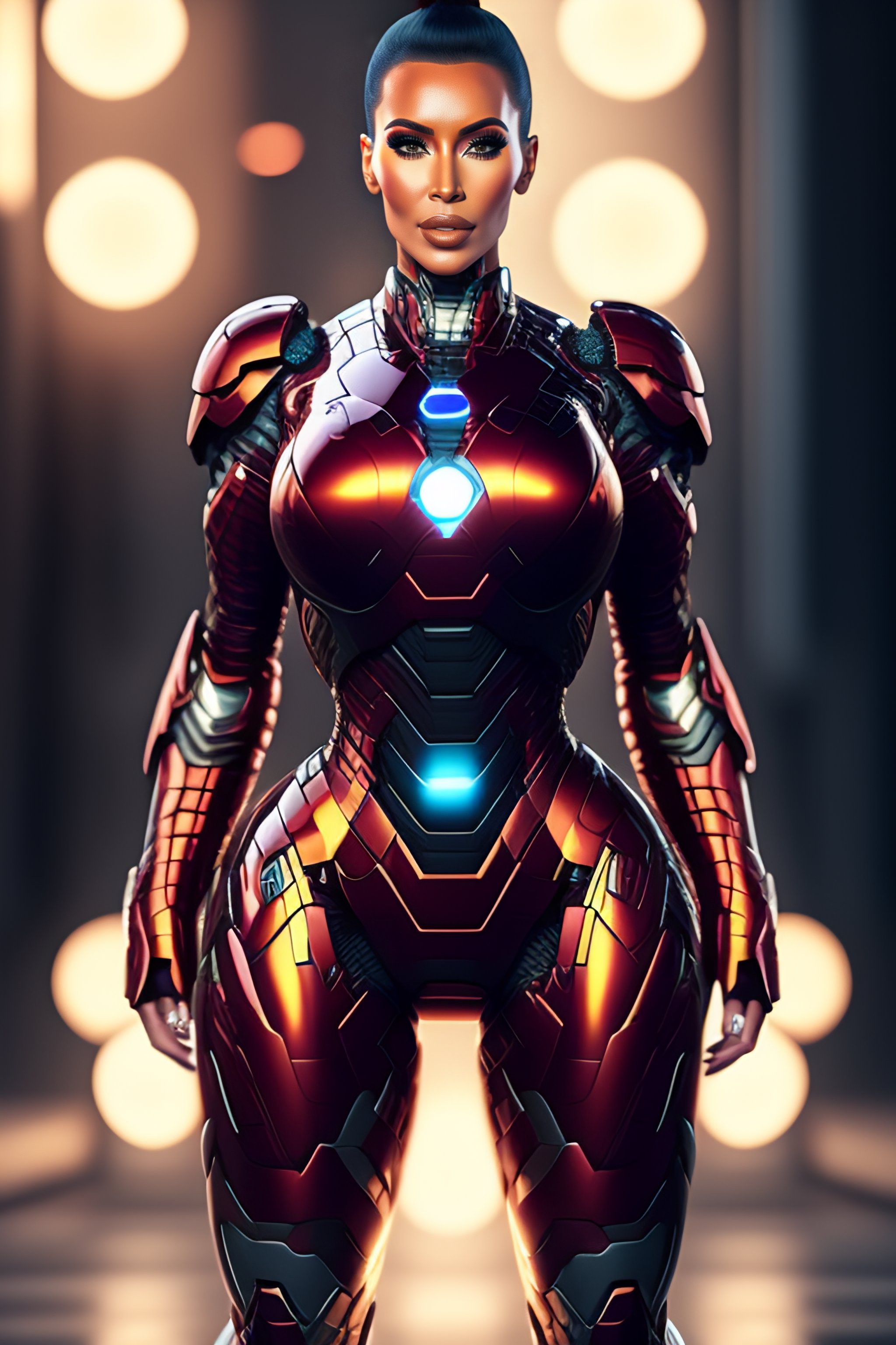 Lexica - An extremely complex and advanced cyborg iron man body build ...