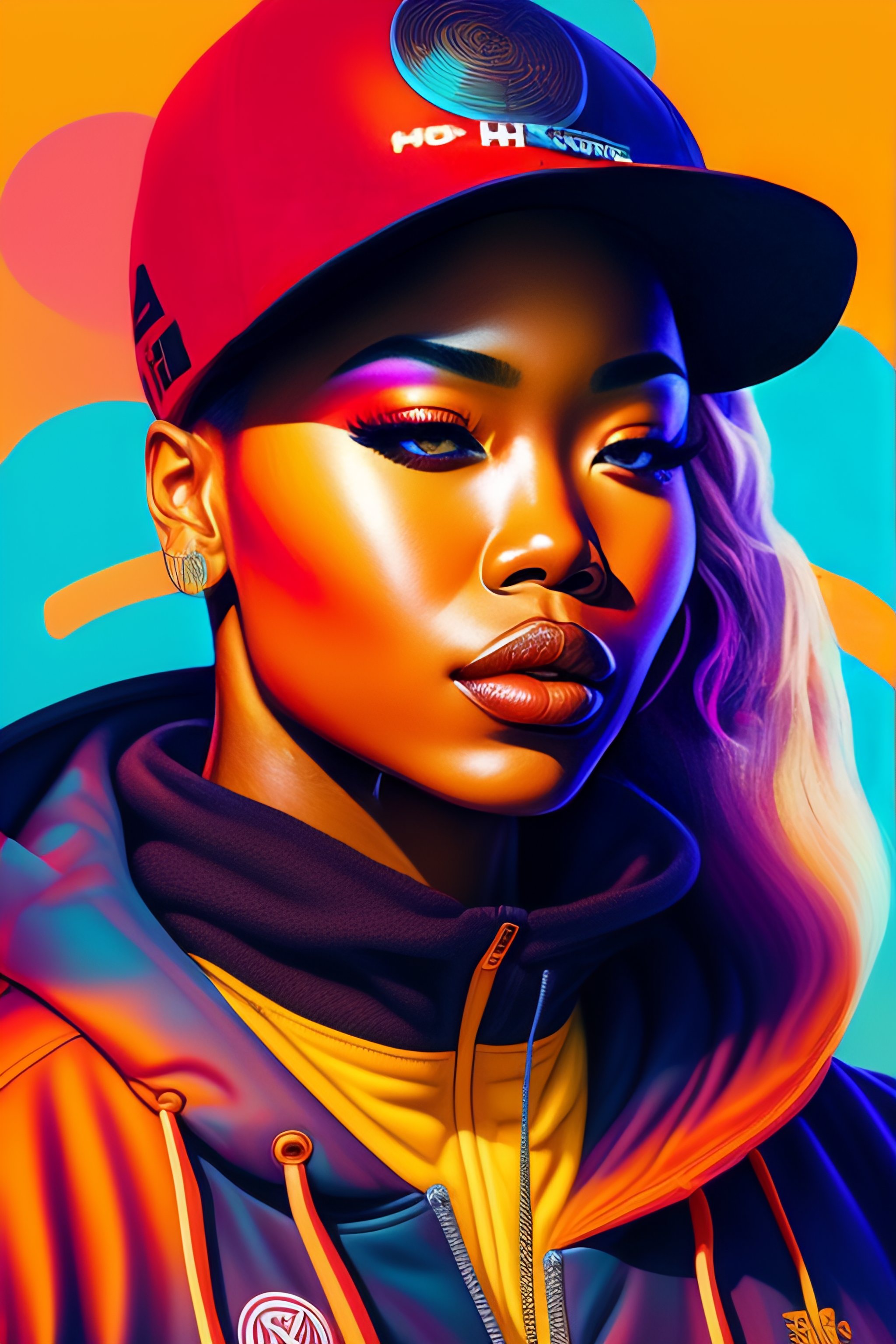 Lexica - Full body hiphop streetwear drip, tristan eaton, victo ngai ...