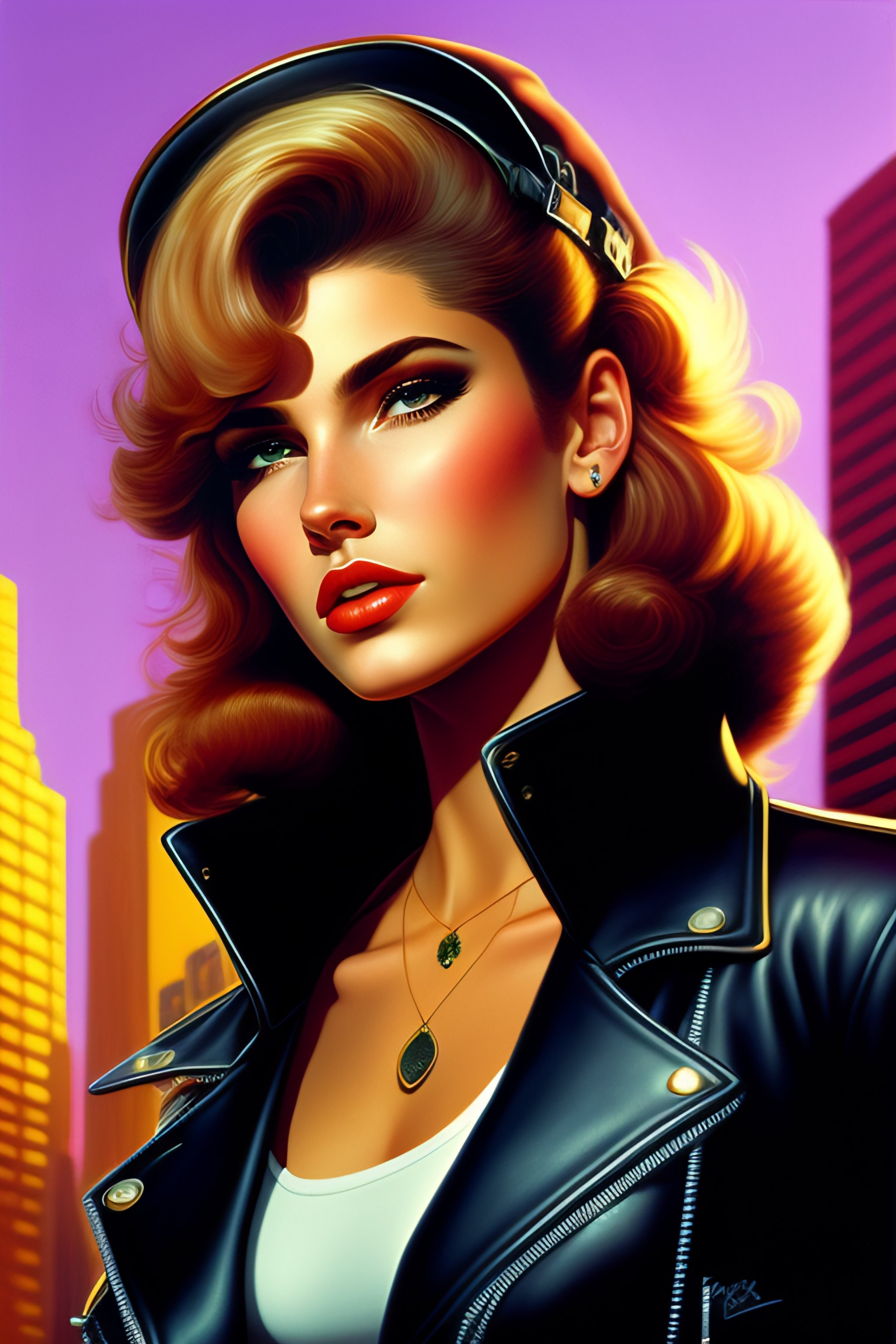 Lexica - Portrait of an attractive young female protagonist, center ...