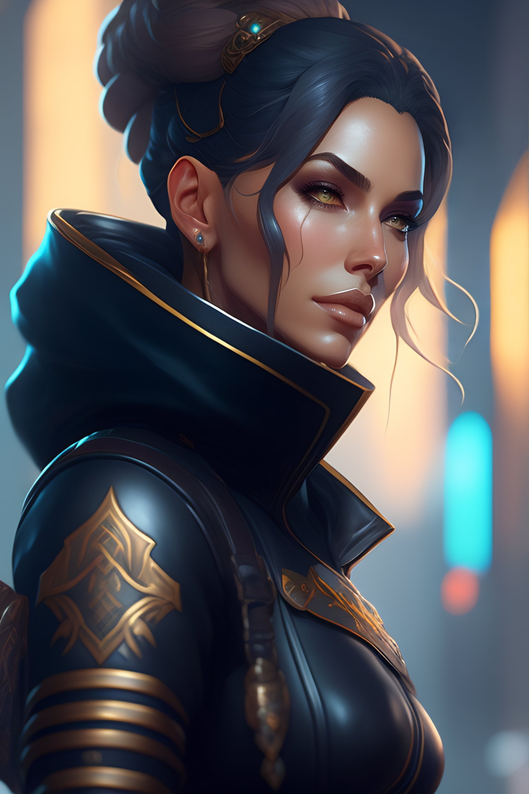 Lexica - Mercy from overwatch, character portrait, concept art ...